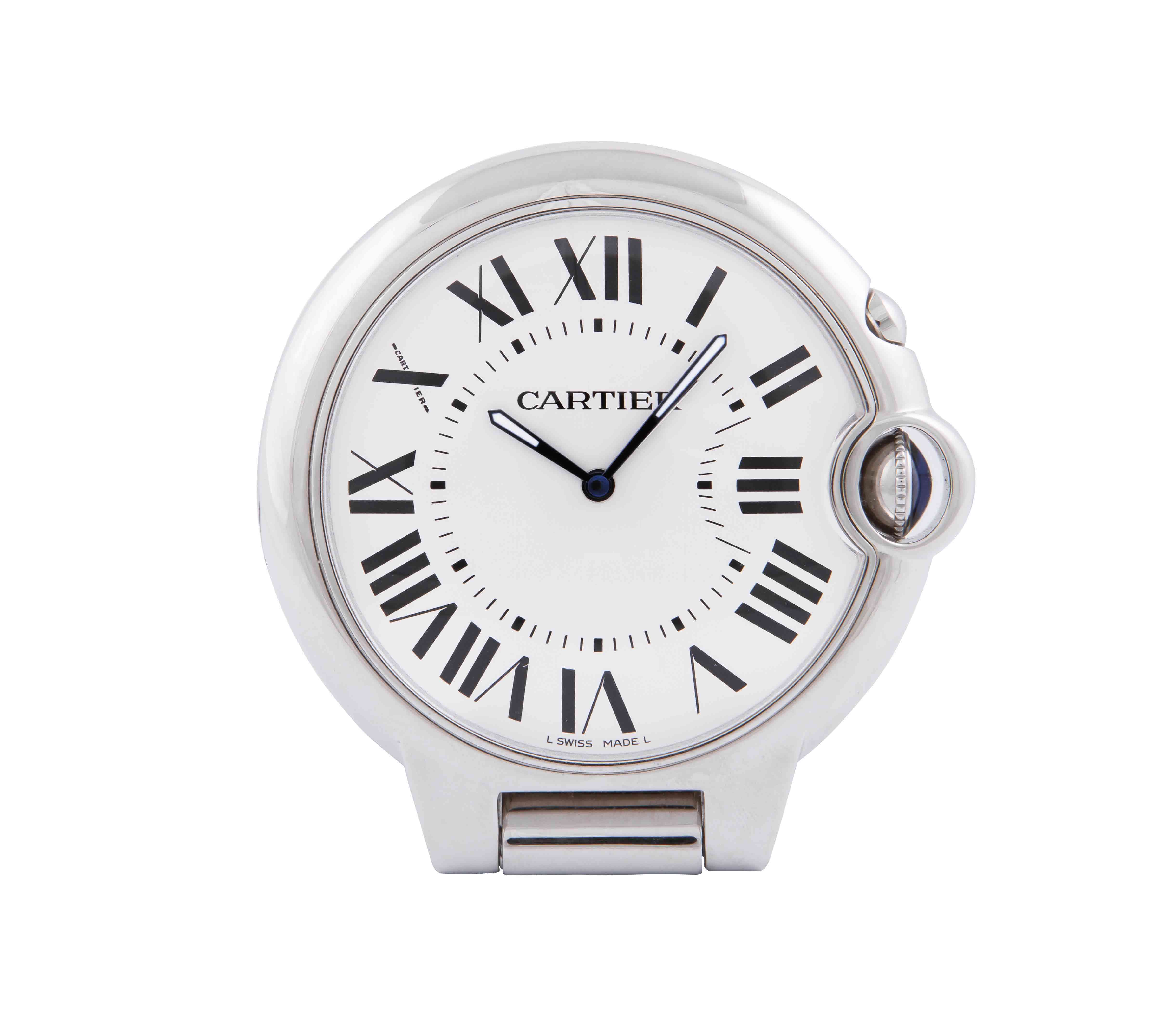 CARTIER - Ballon Bleau Travel Alarm Clock, 60mm