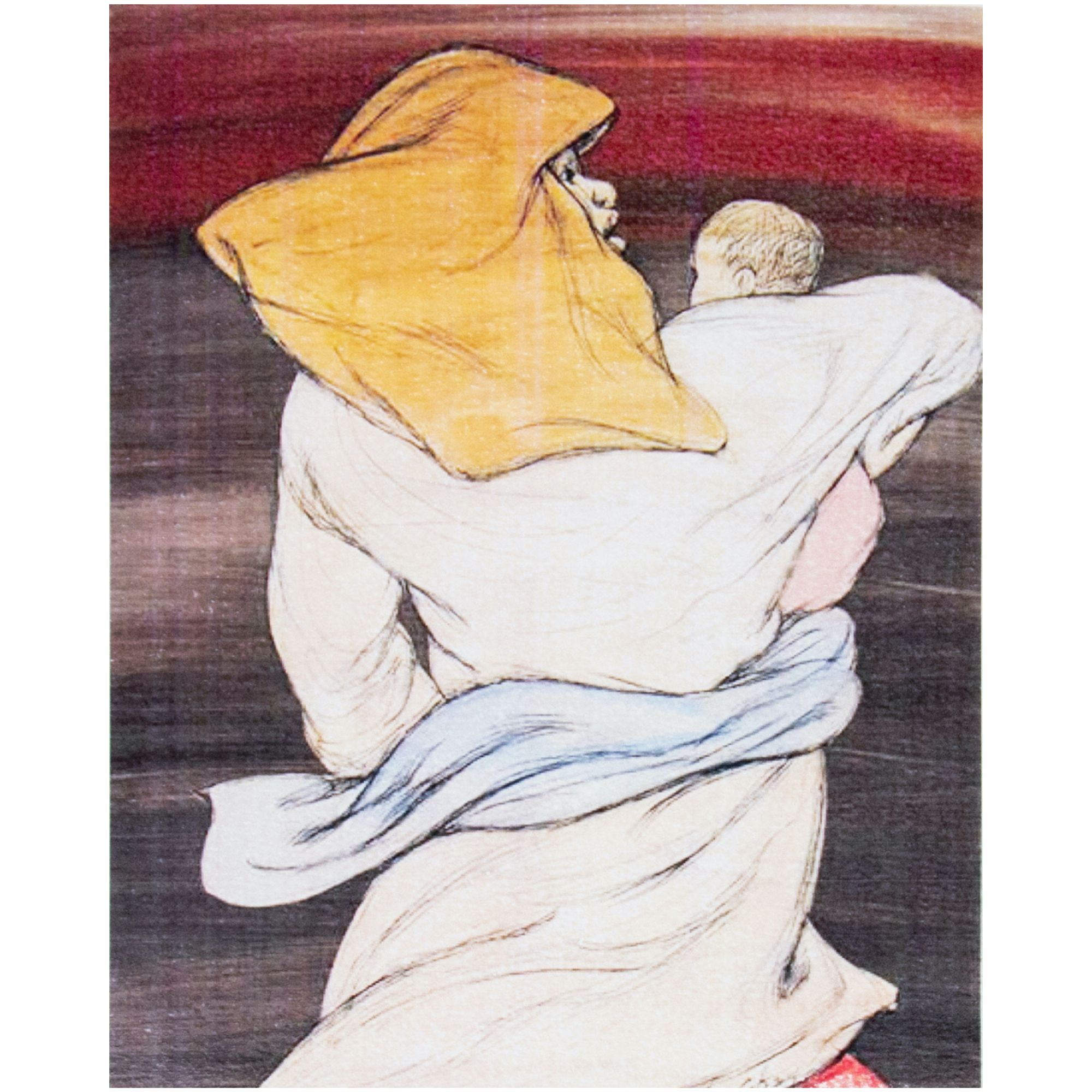 BenCab (b. 1942) - Untitled (Mother and Child)