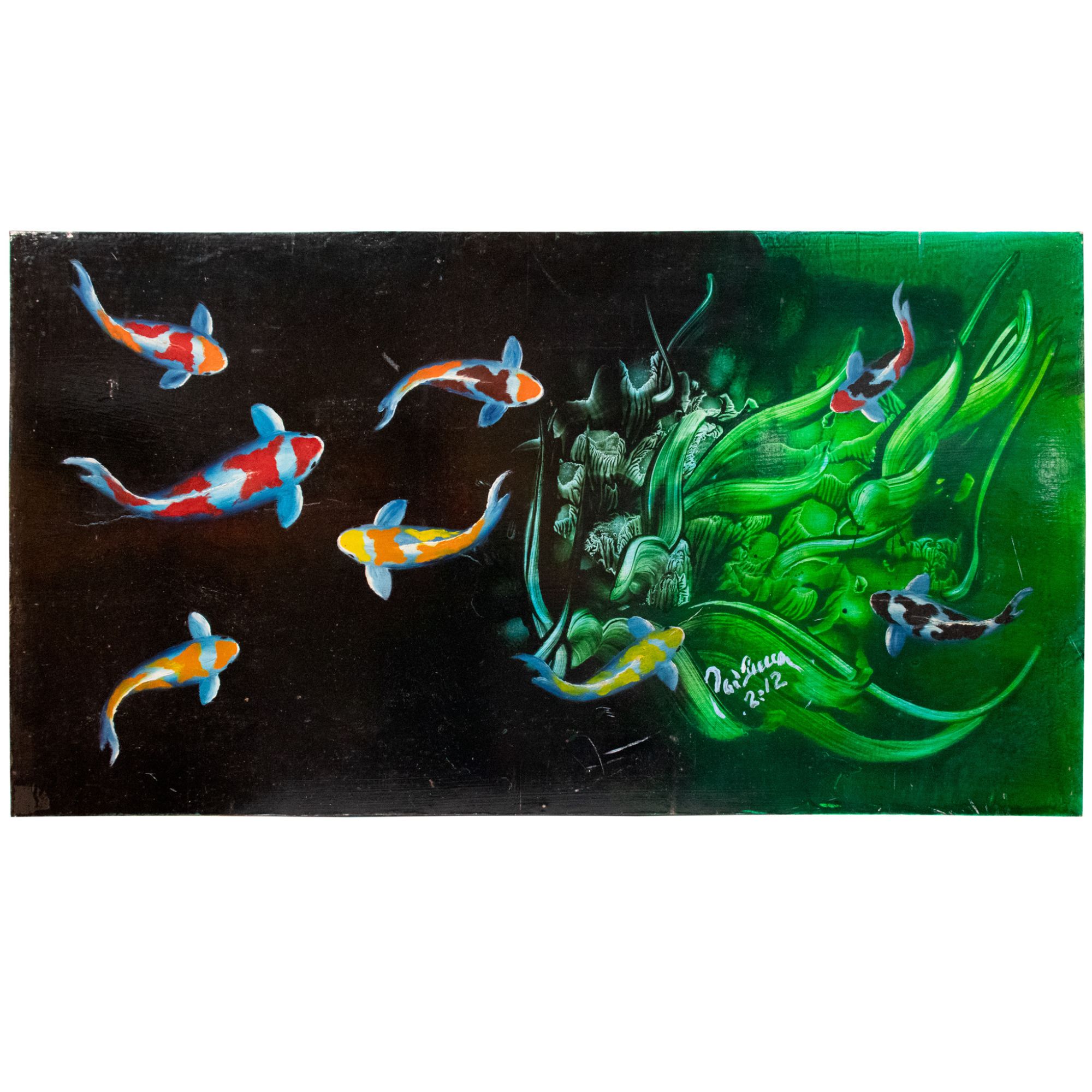 Rafael Pacheco (1933 - 2016) - Untitled (Gold Fish)