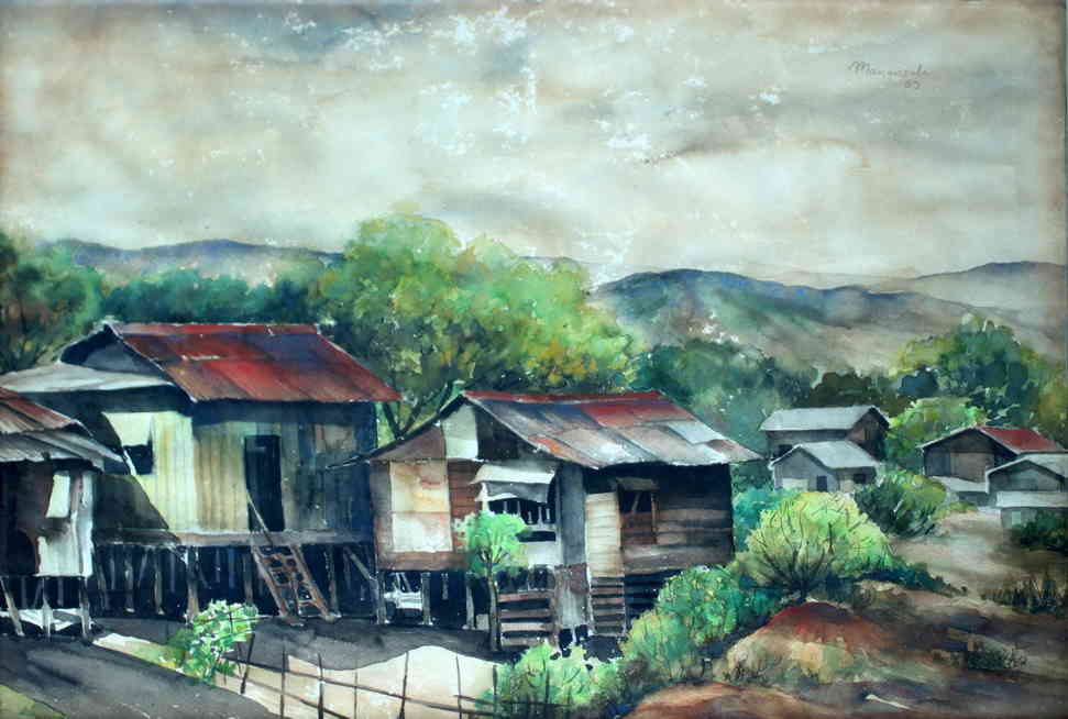 Vicente Manansala - Untitled