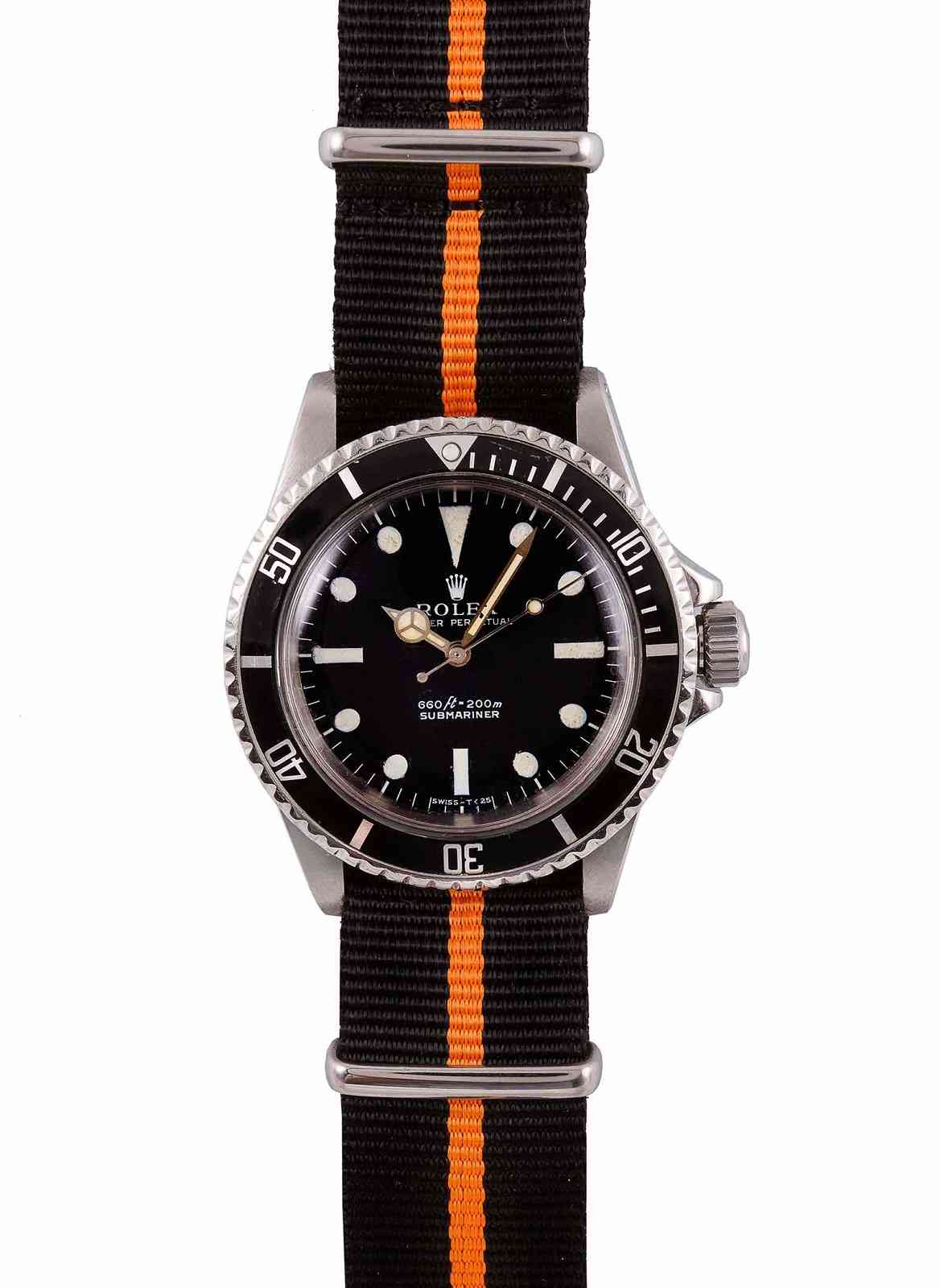 ROLEX - A Rare Vintage Submariner Ref. 5513, 40mm, Serial No. 2390860 ...