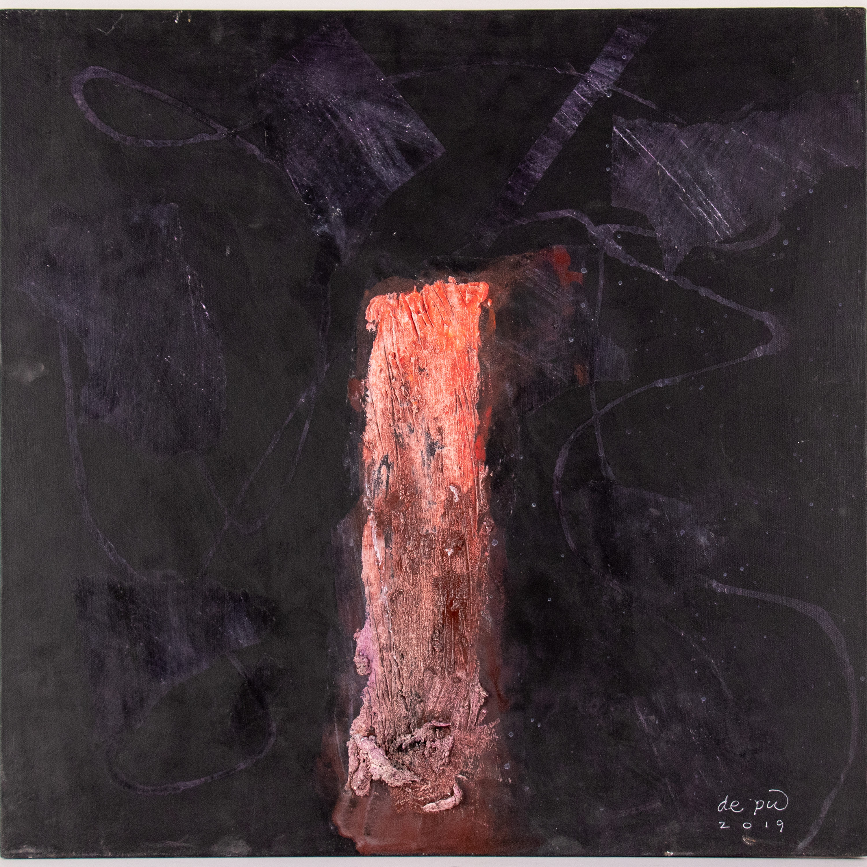 Gig de Pio (b. 1951) - Red Emphasis