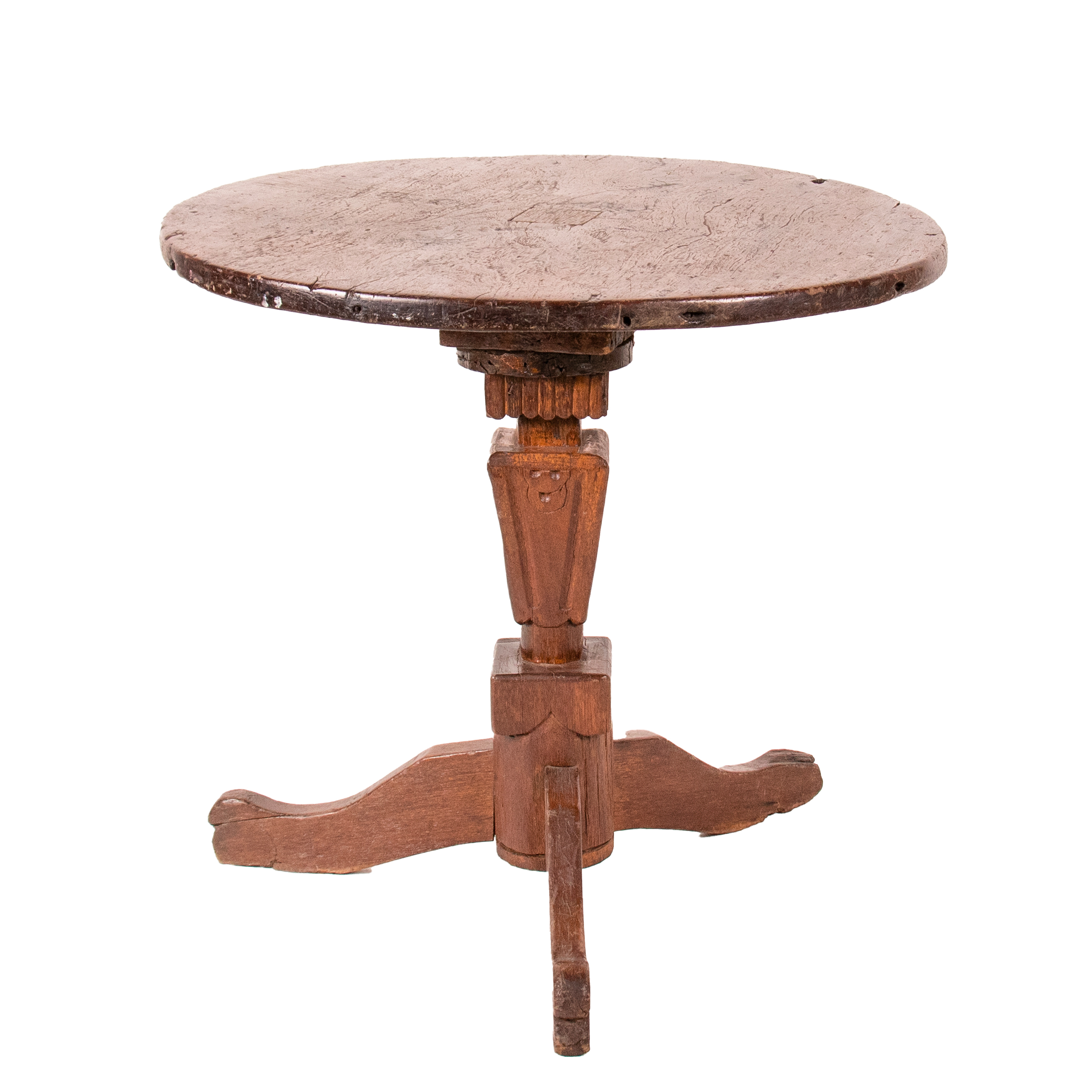 - A primitive round table