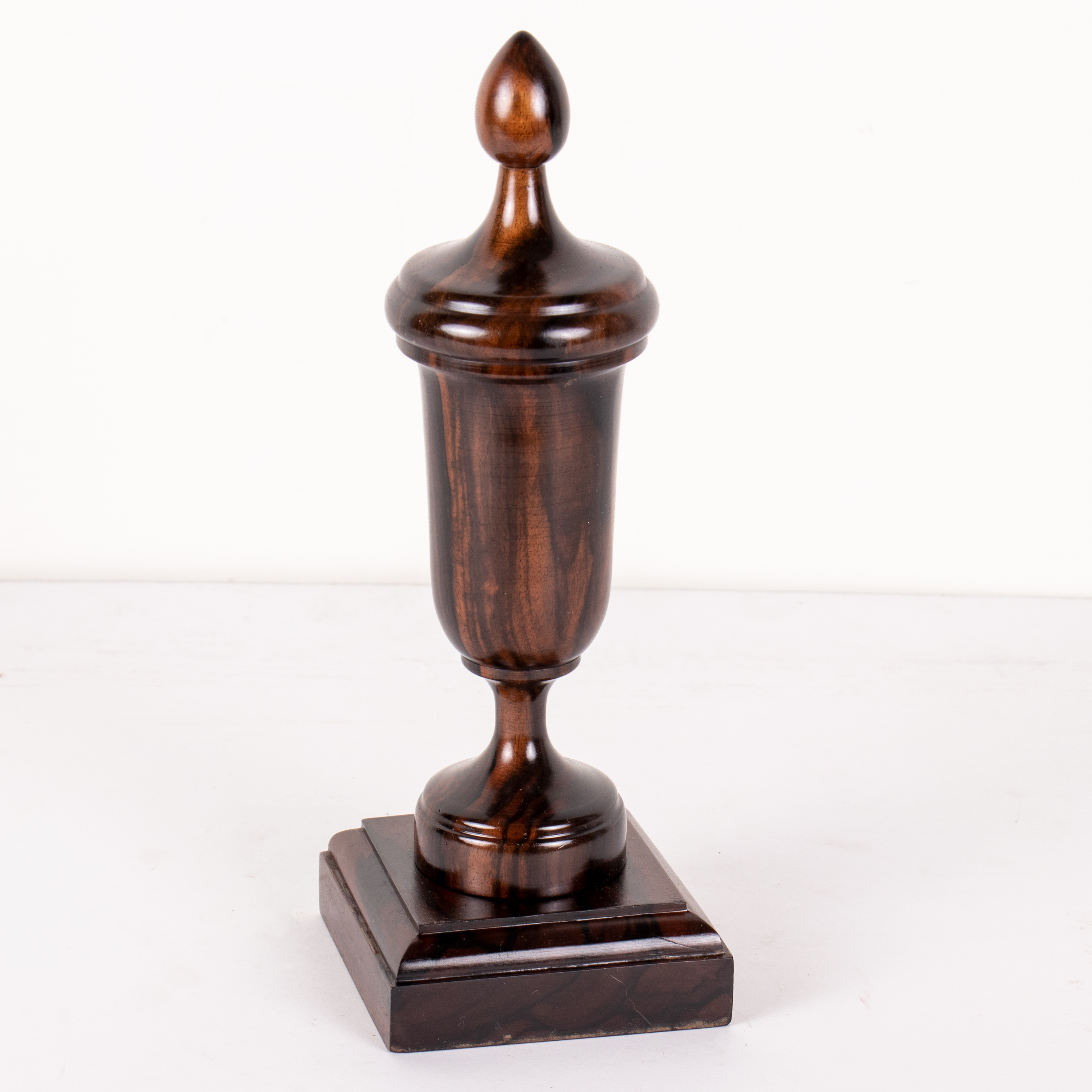 Osmundo Esguerra (1940 - 2017) - A decorative turned kamagong finial on ...