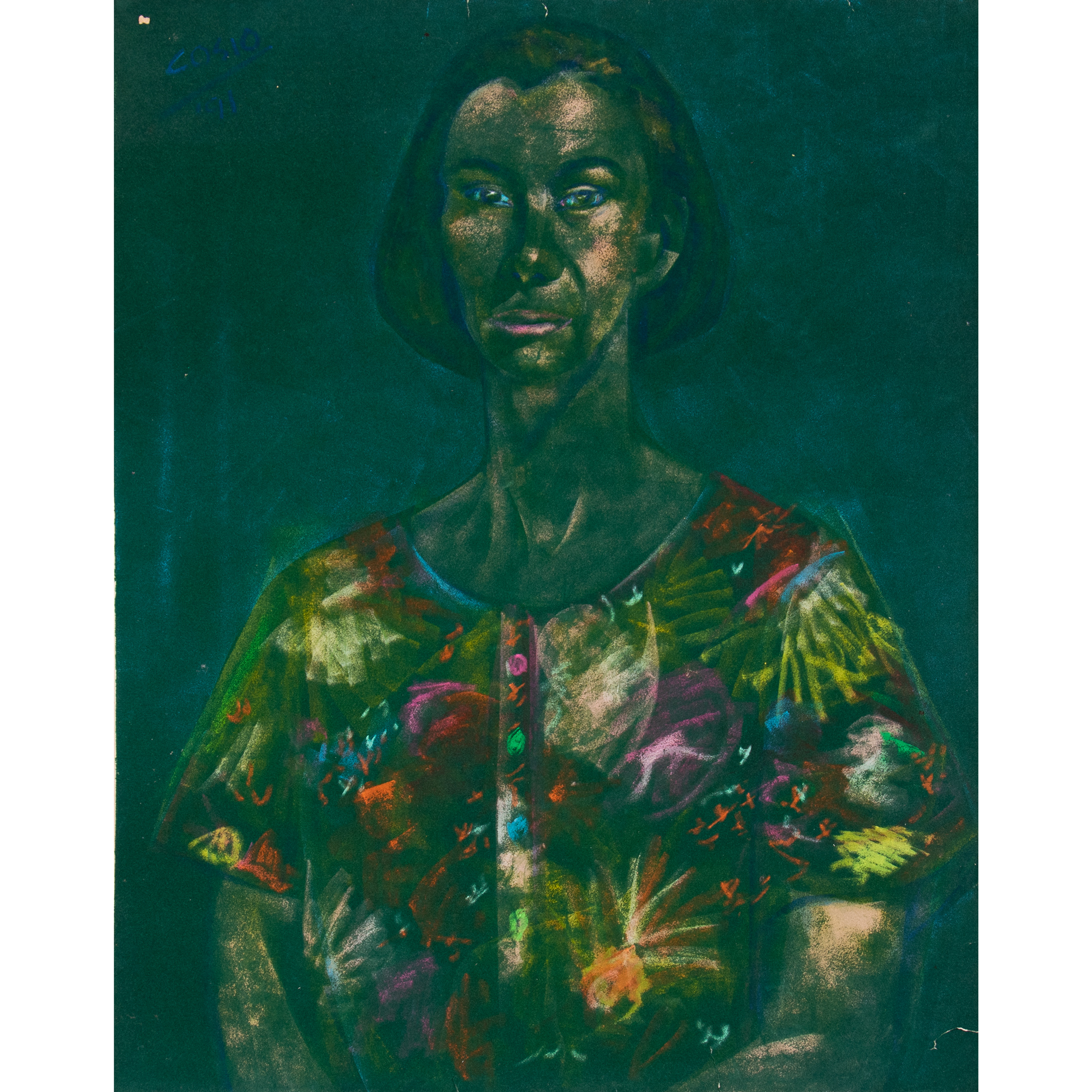 Allan Cosio (b. 1941) - Untitled (Woman)