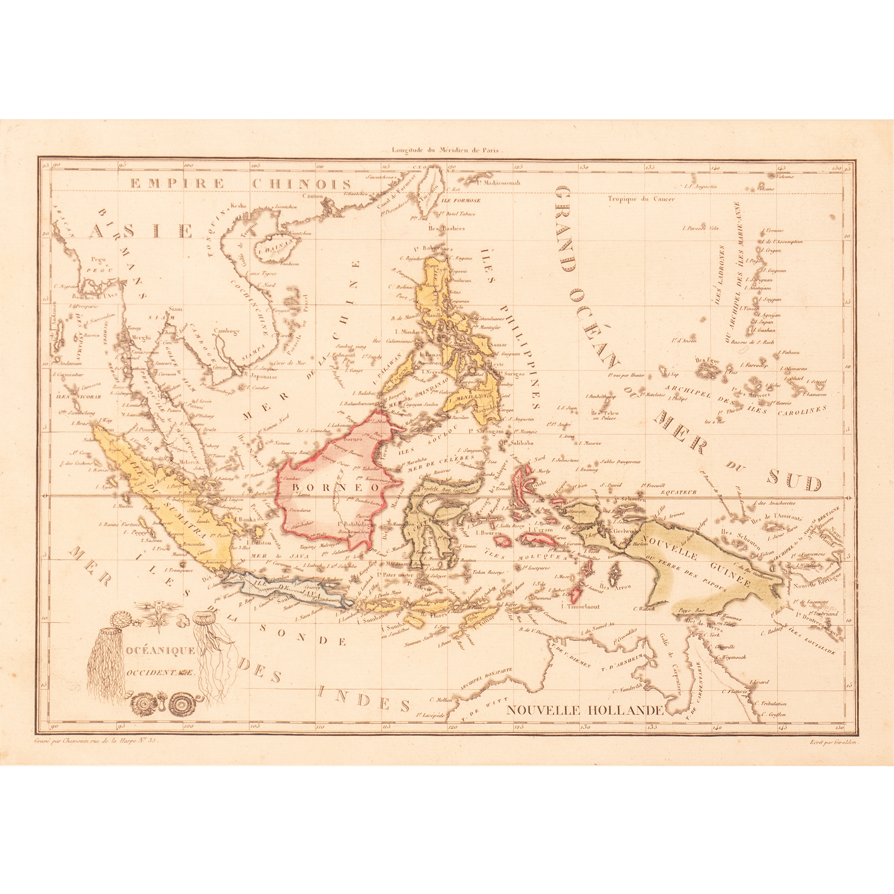 Conrad Malte-Brun - Oceanique Occidentale
