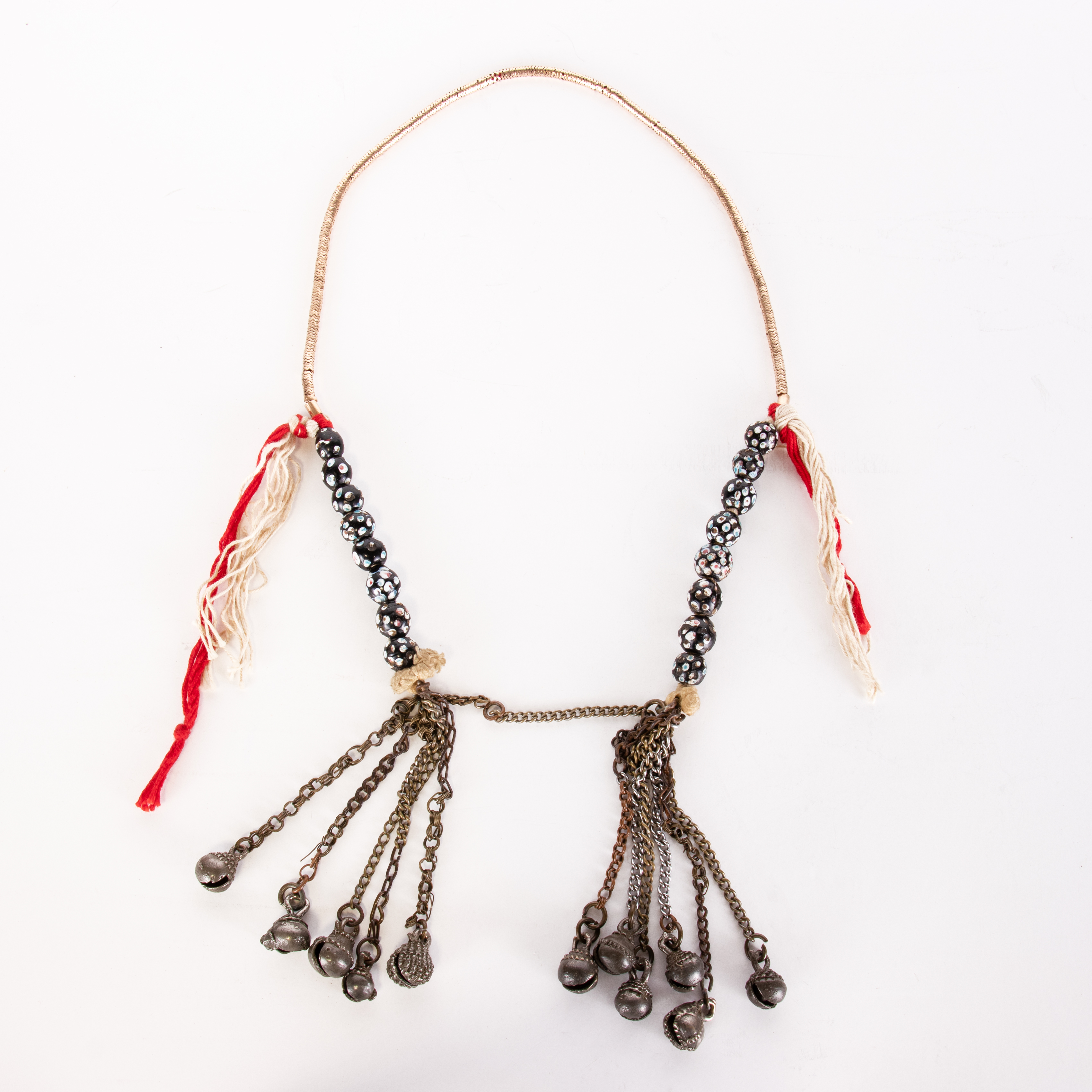 - A Blaan necklace with excavated gold kamagi gear beads, Venetian ...