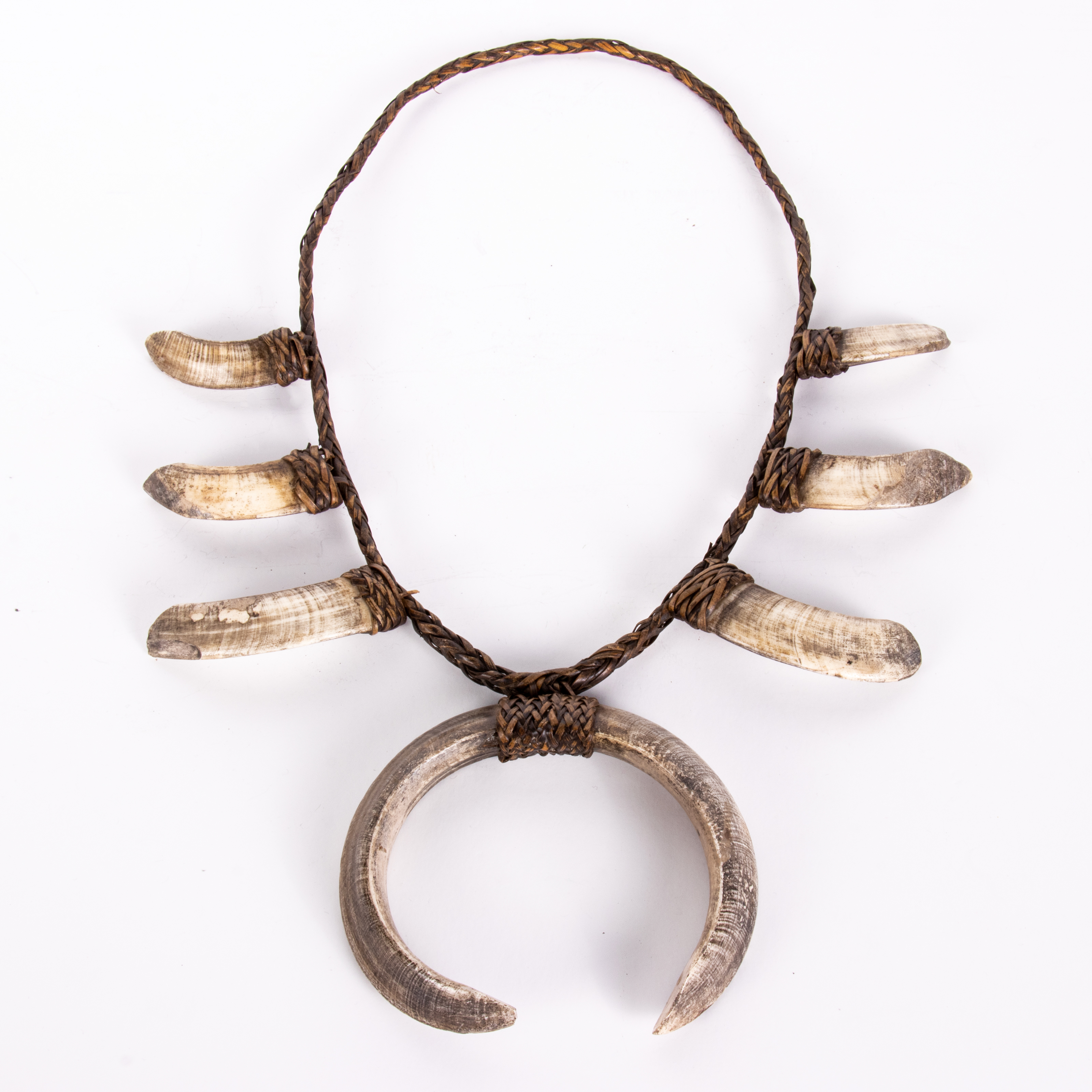 - A 'boaya' warrior necklace