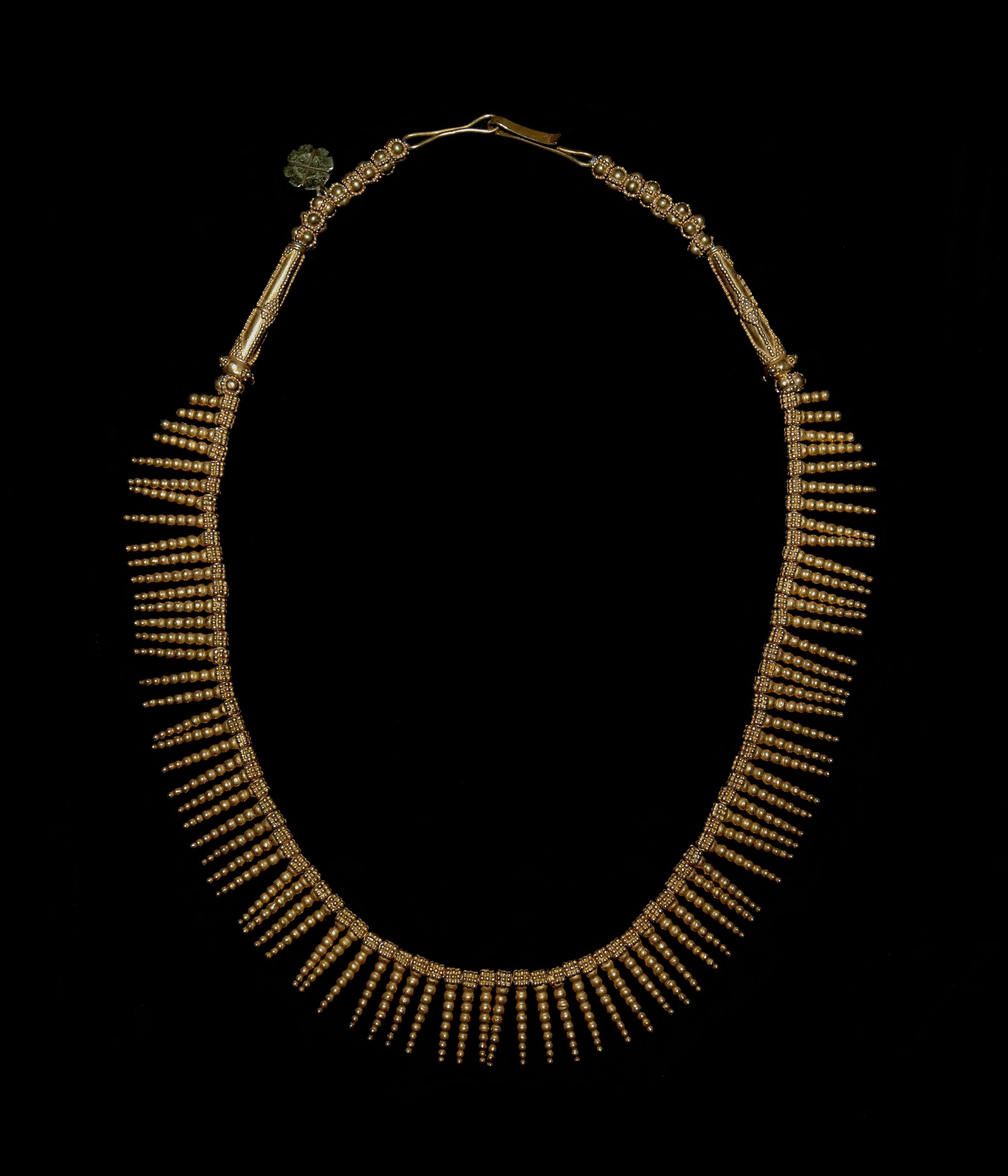 Celia Molano - (G-011) Gold tutubi necklace