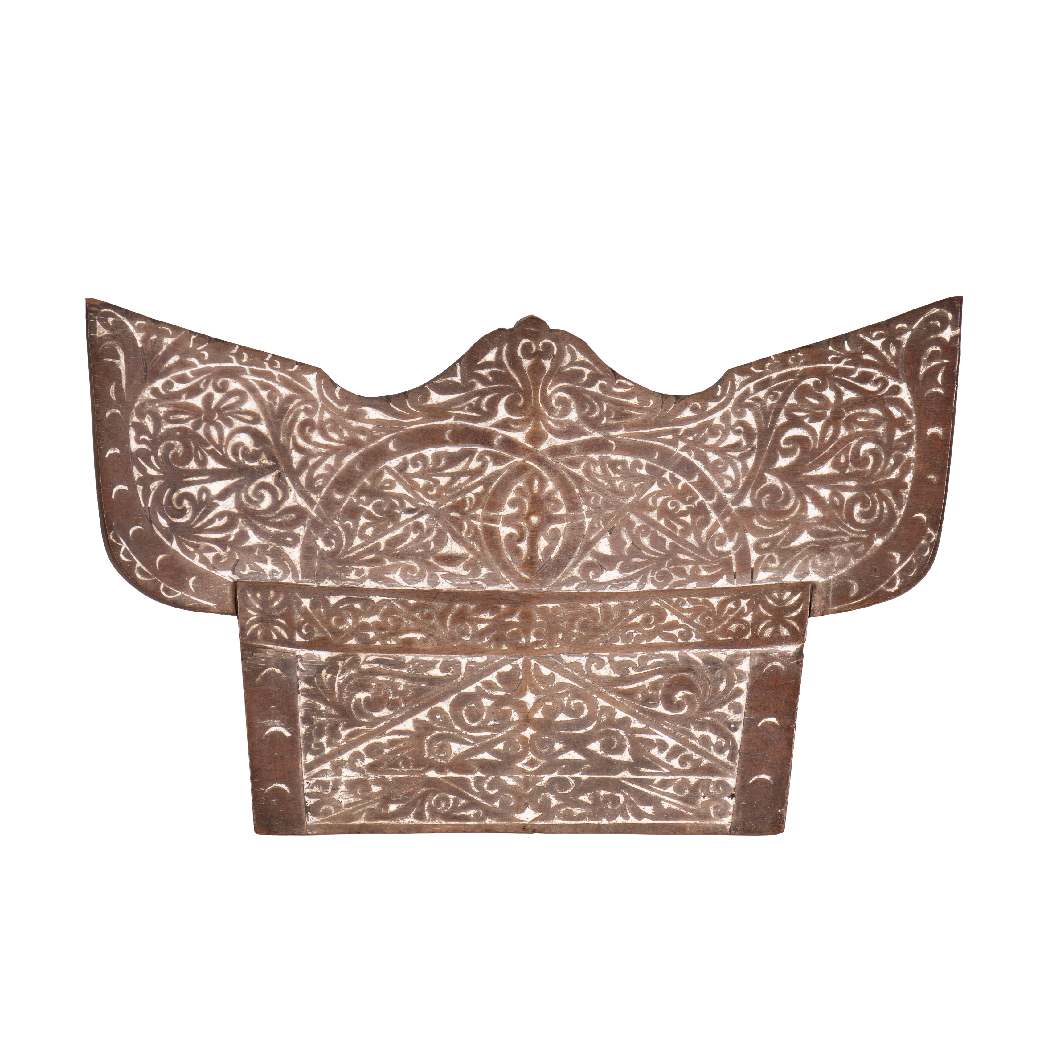 - A Maranao backstrap loom backrest