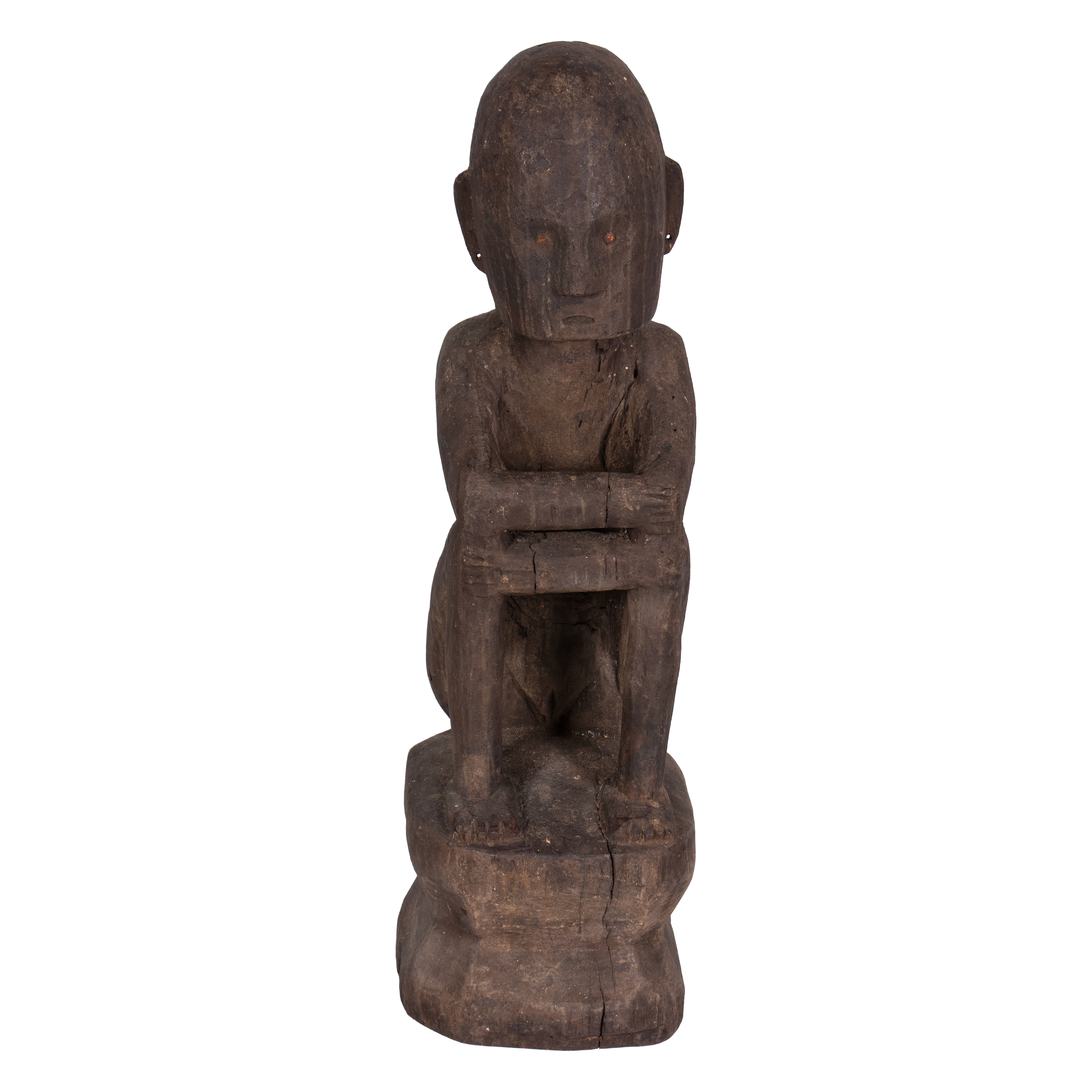 - A seated female bulol