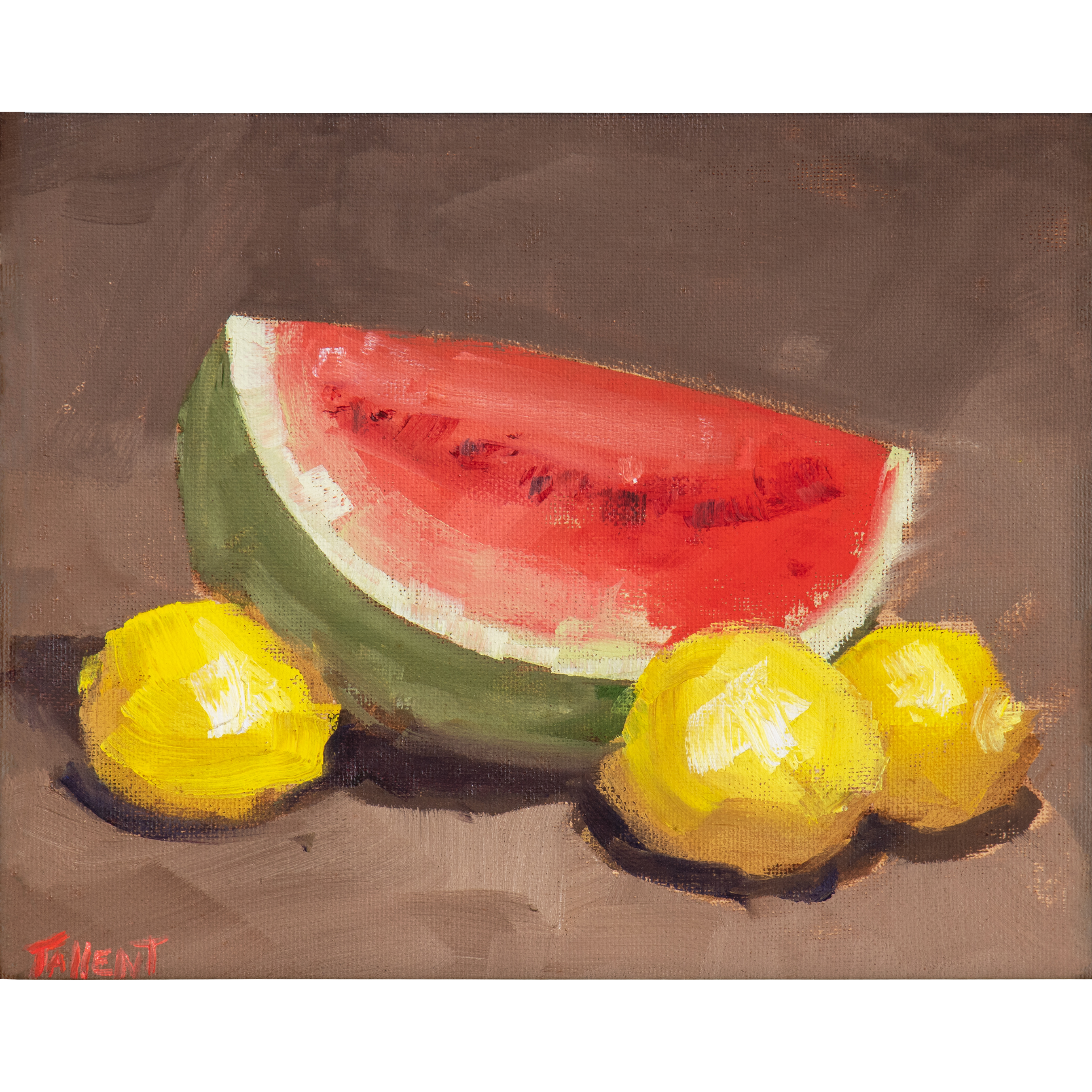 Jeremiah Tallent - Untitled (Watermelon and lemons)