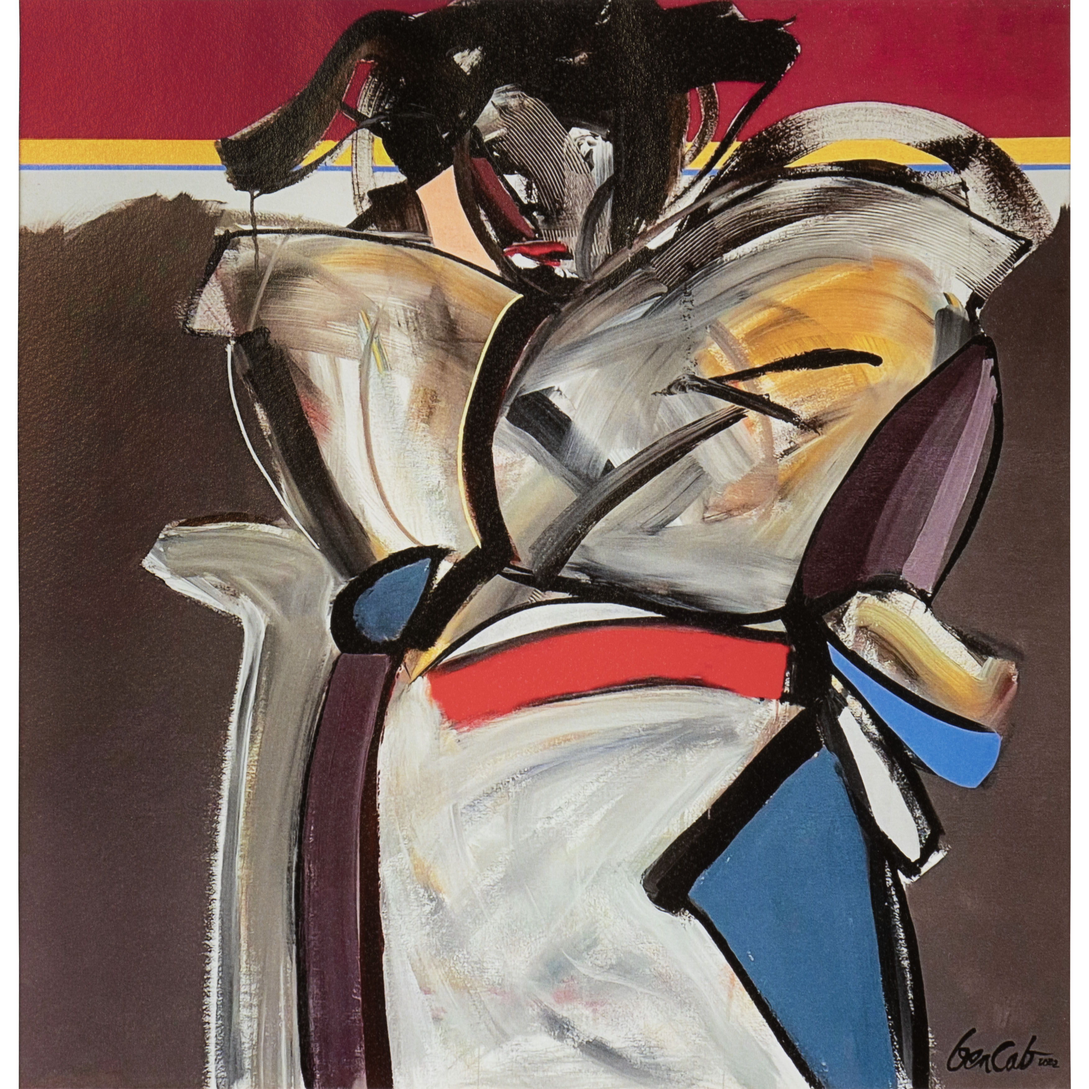 BenCab (b. 1942) - A print of 'Shapes and Forms 1' (Special edition ...