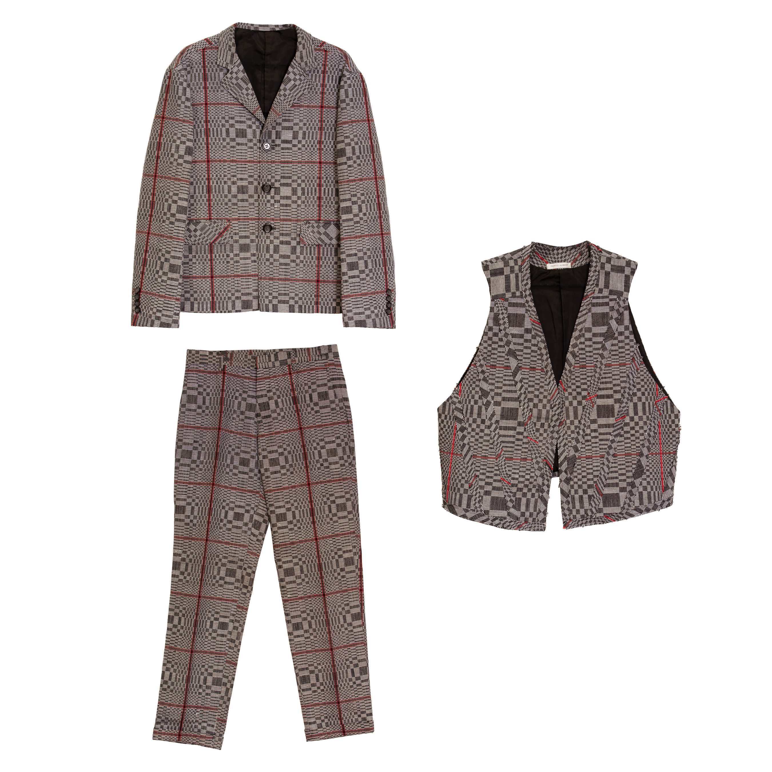 Pepito Albert (1960 - 2023) - INABEL three-piece suit