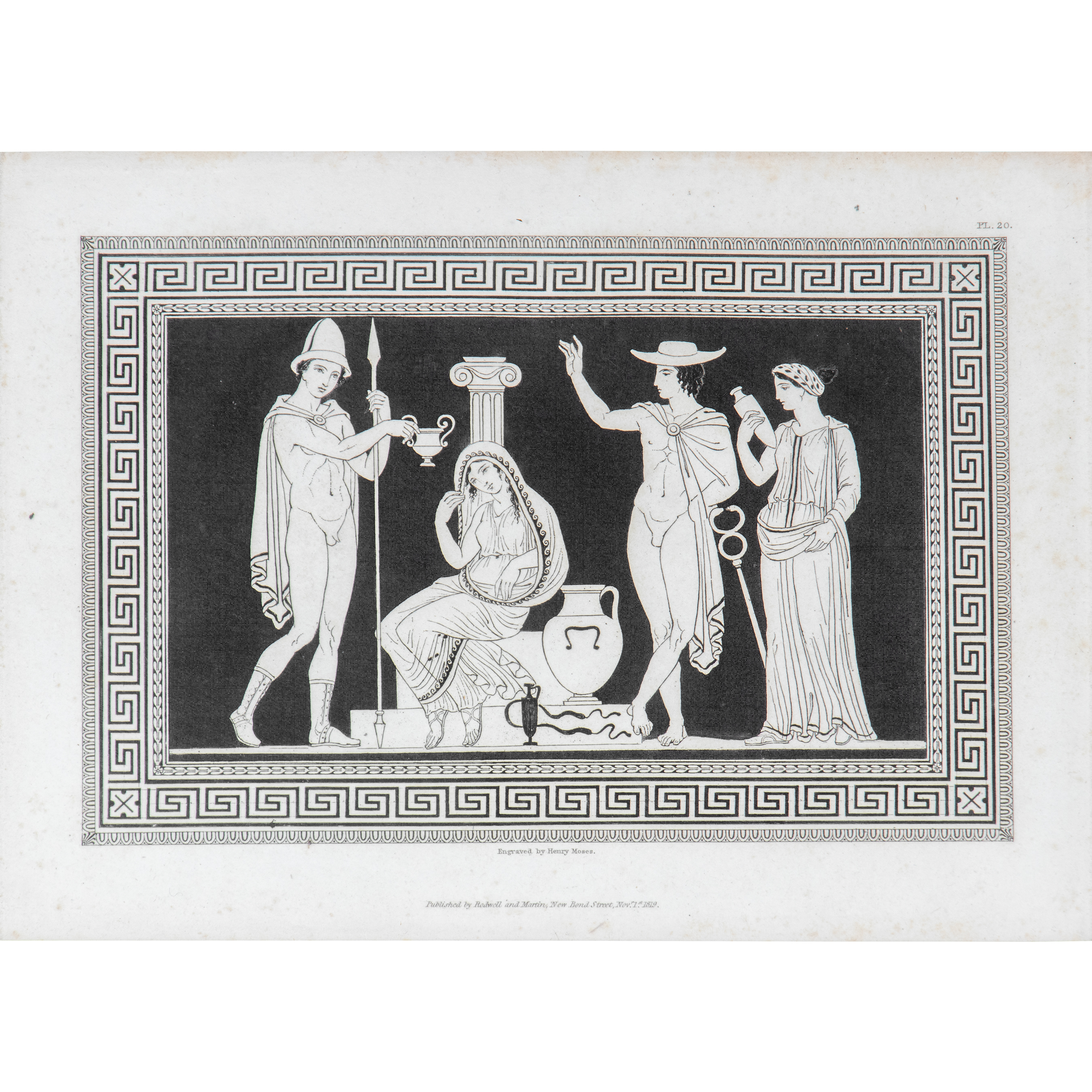 Henry Moses (1782 - 1870) - Moses Vases P.L. 20
