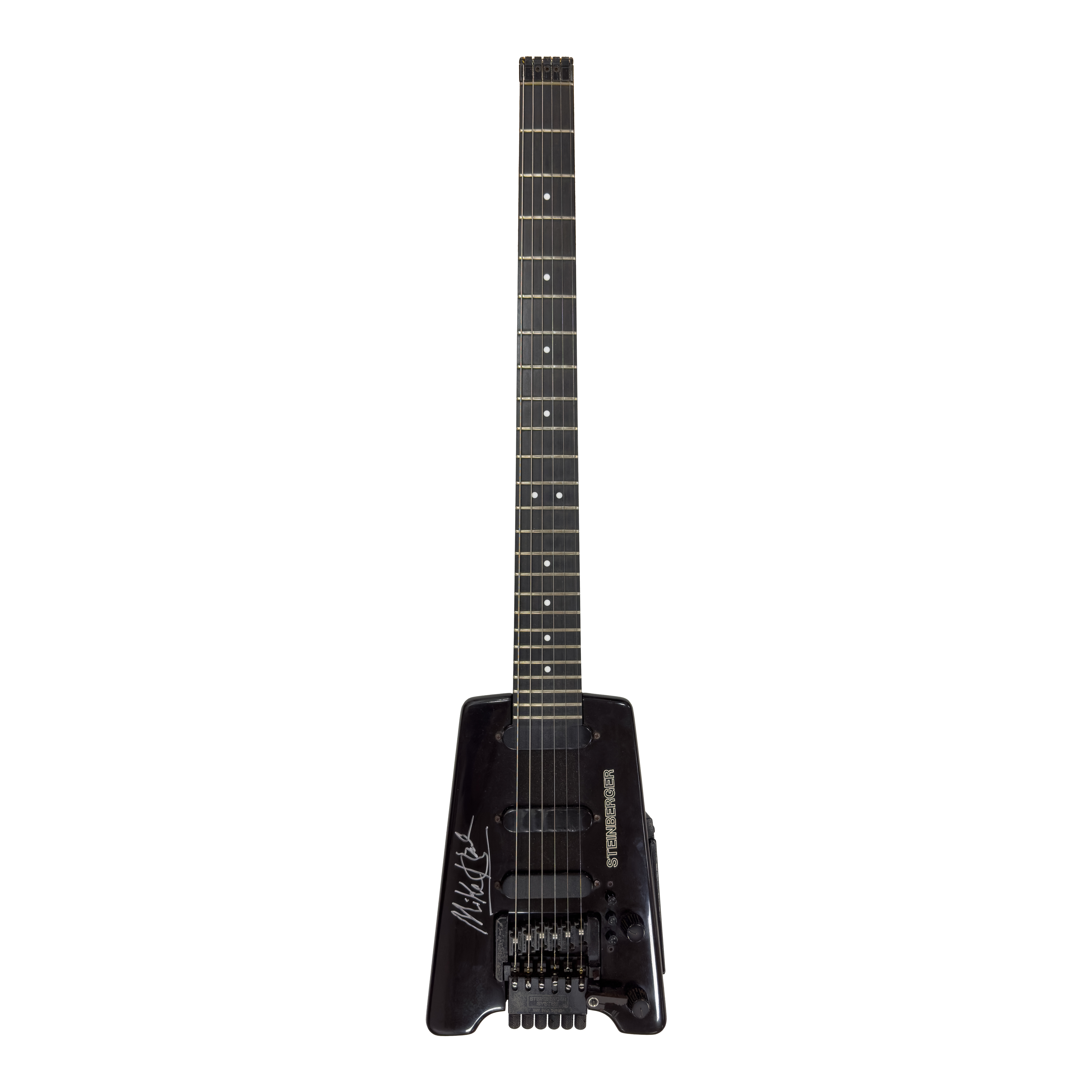 Steinberger - Mike Hanopol's 'headless' TransTrem electric guitar with ...