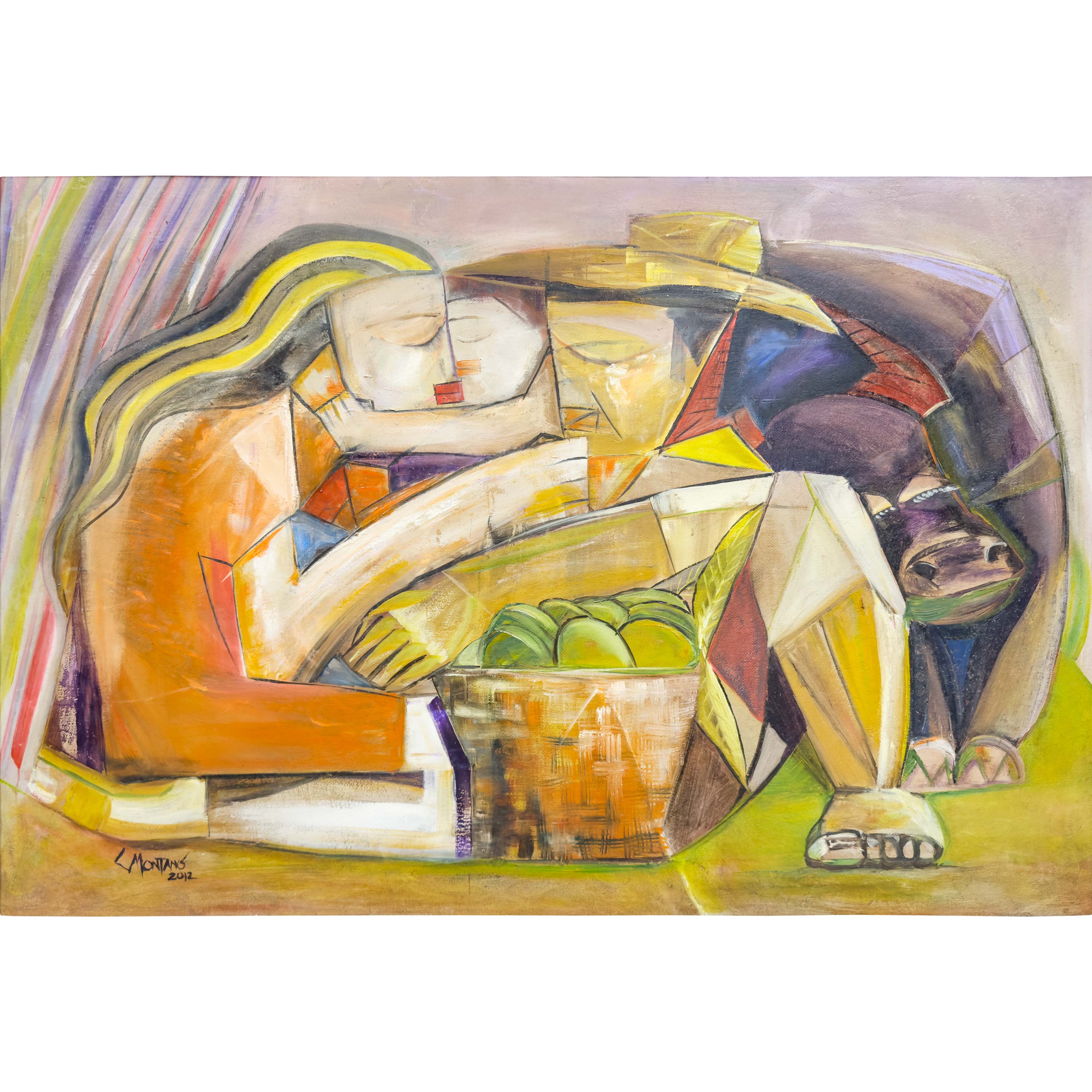 Cesar Montano (b. 1962) - Group Hug