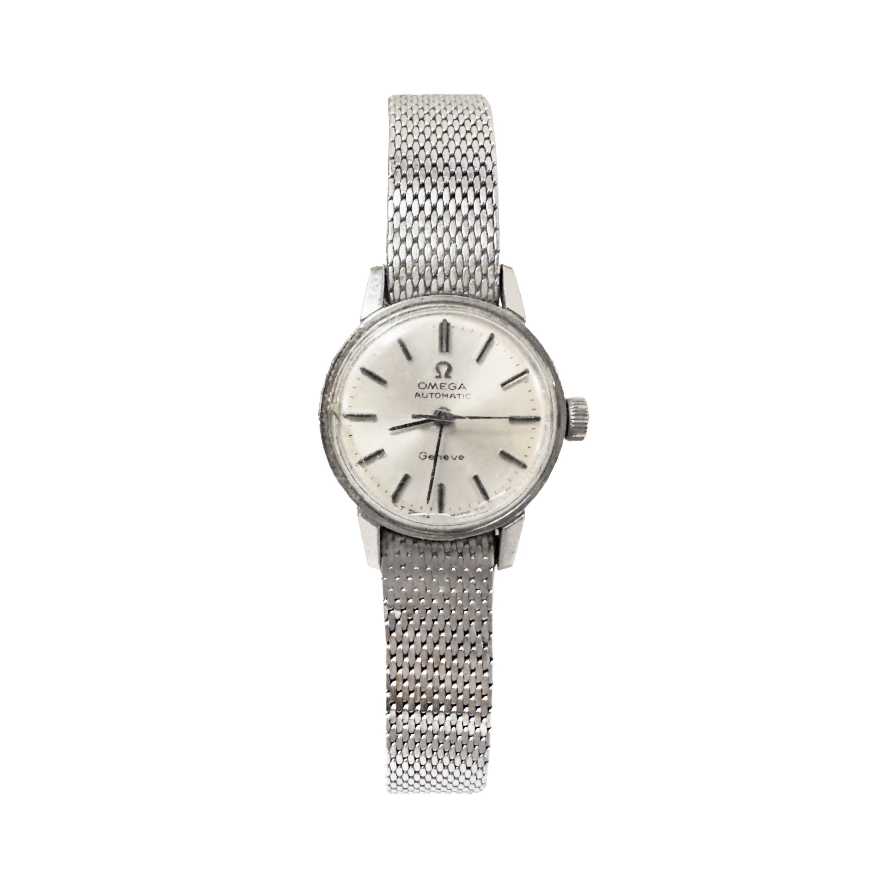 Omega Genève - A vintage silver ladies watch