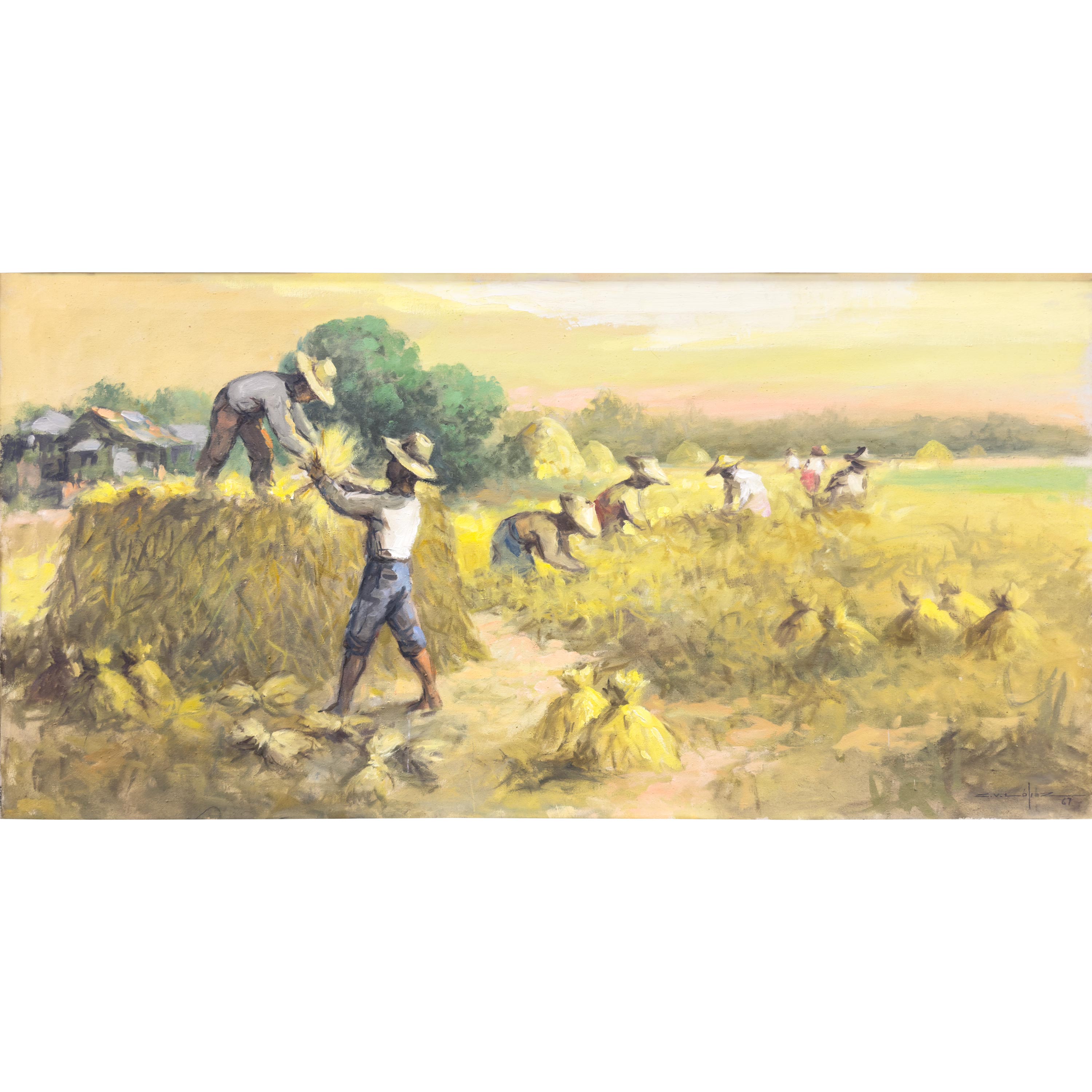 Crispin V. Lopez (1903 - 1985) - Field Workers