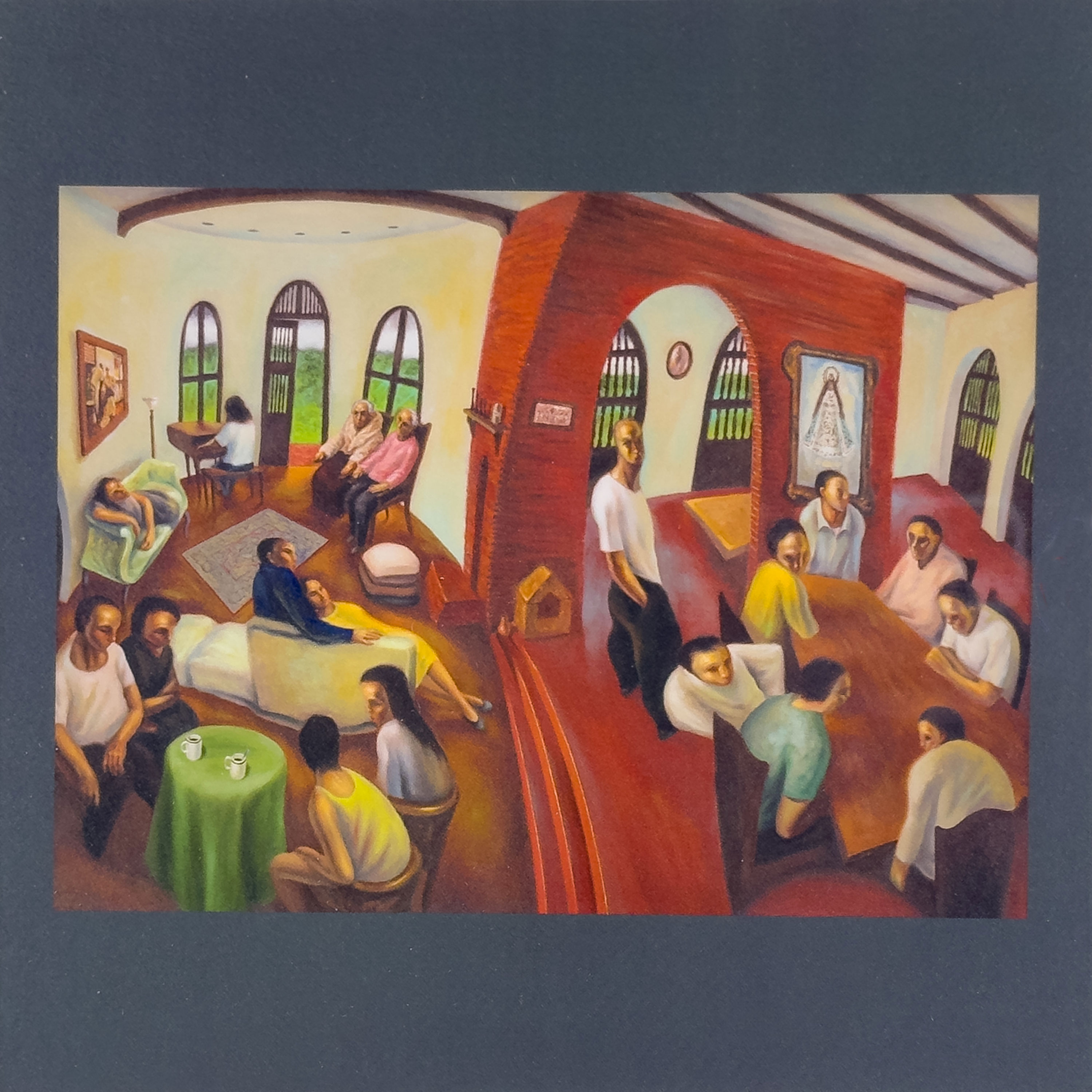 Elmer Borlongan (b. 1967) - A framed lithographic reproduction of ...