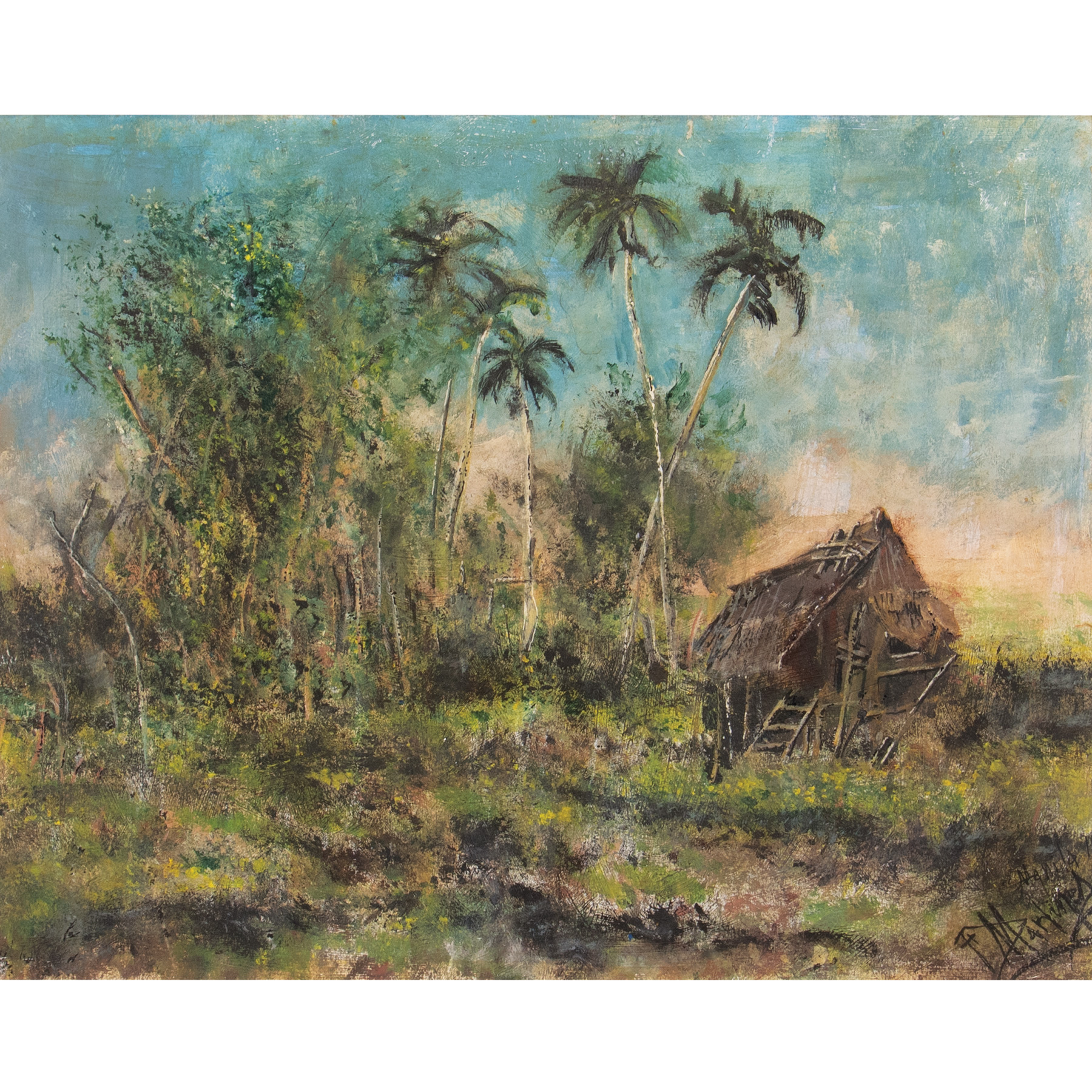 Félix Martinez (1859 - 1907) - Untitled (Landscape)