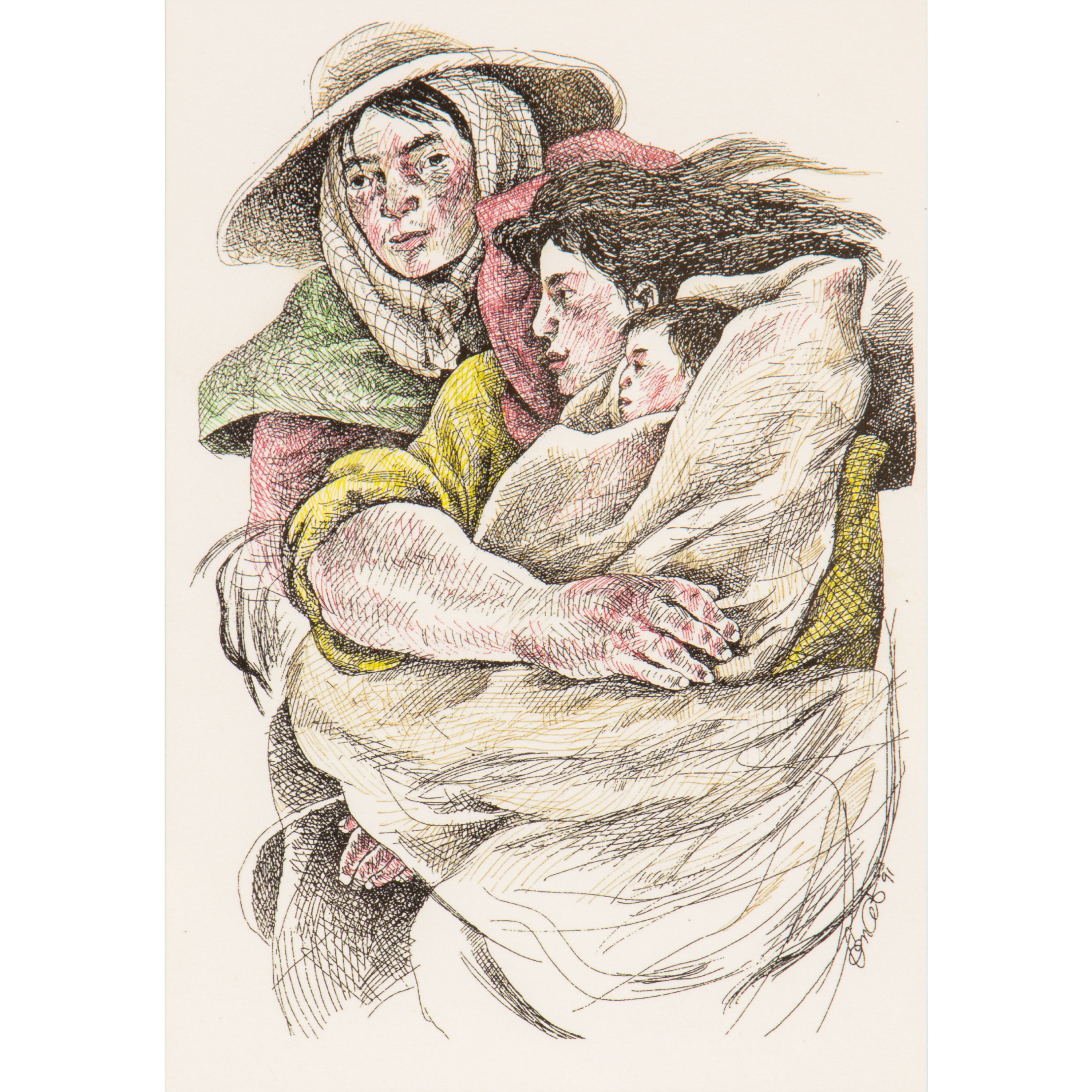 BenCab (b. 1942) - Family