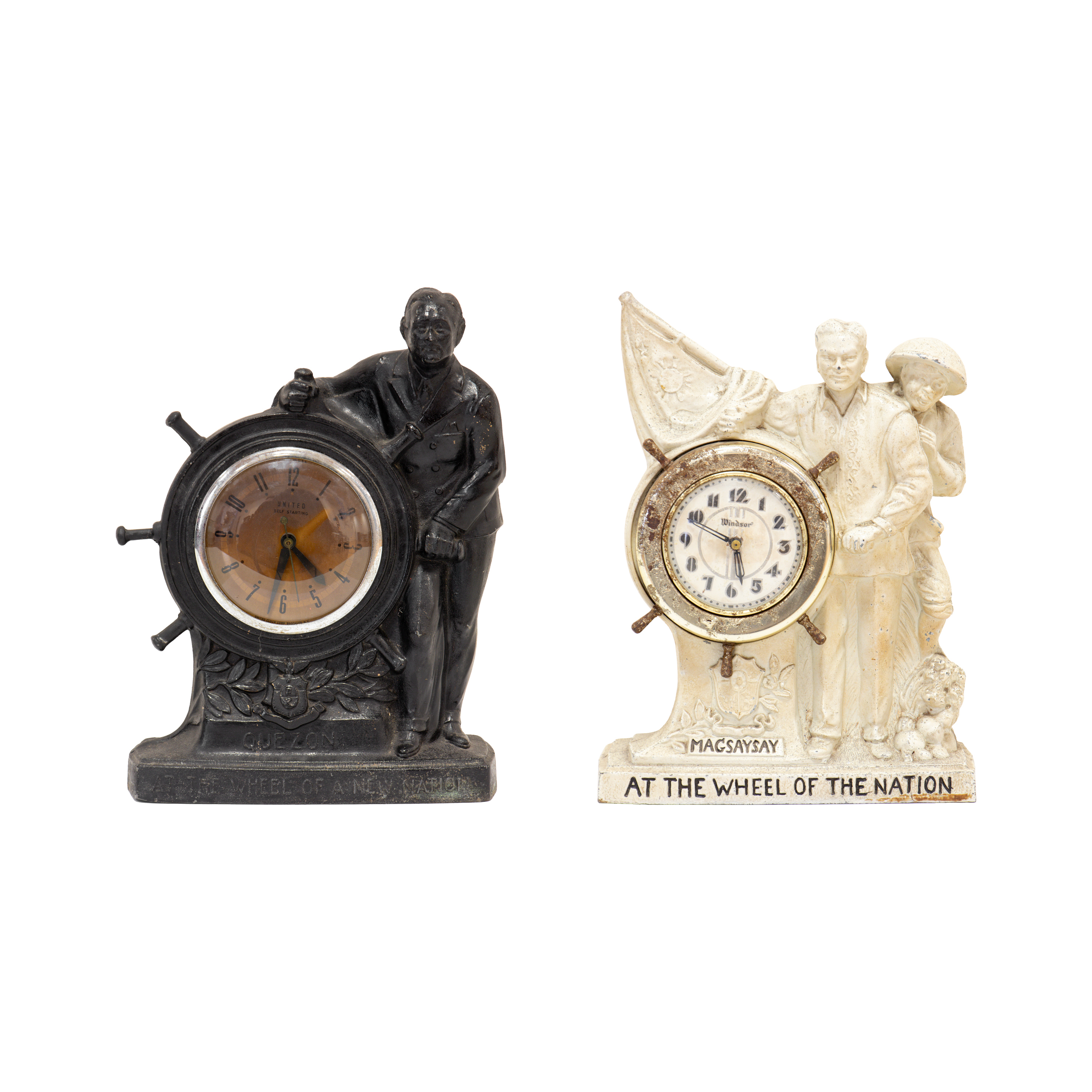 - A lot of two antique 'At the Wheel of a New Nation' presidential ...