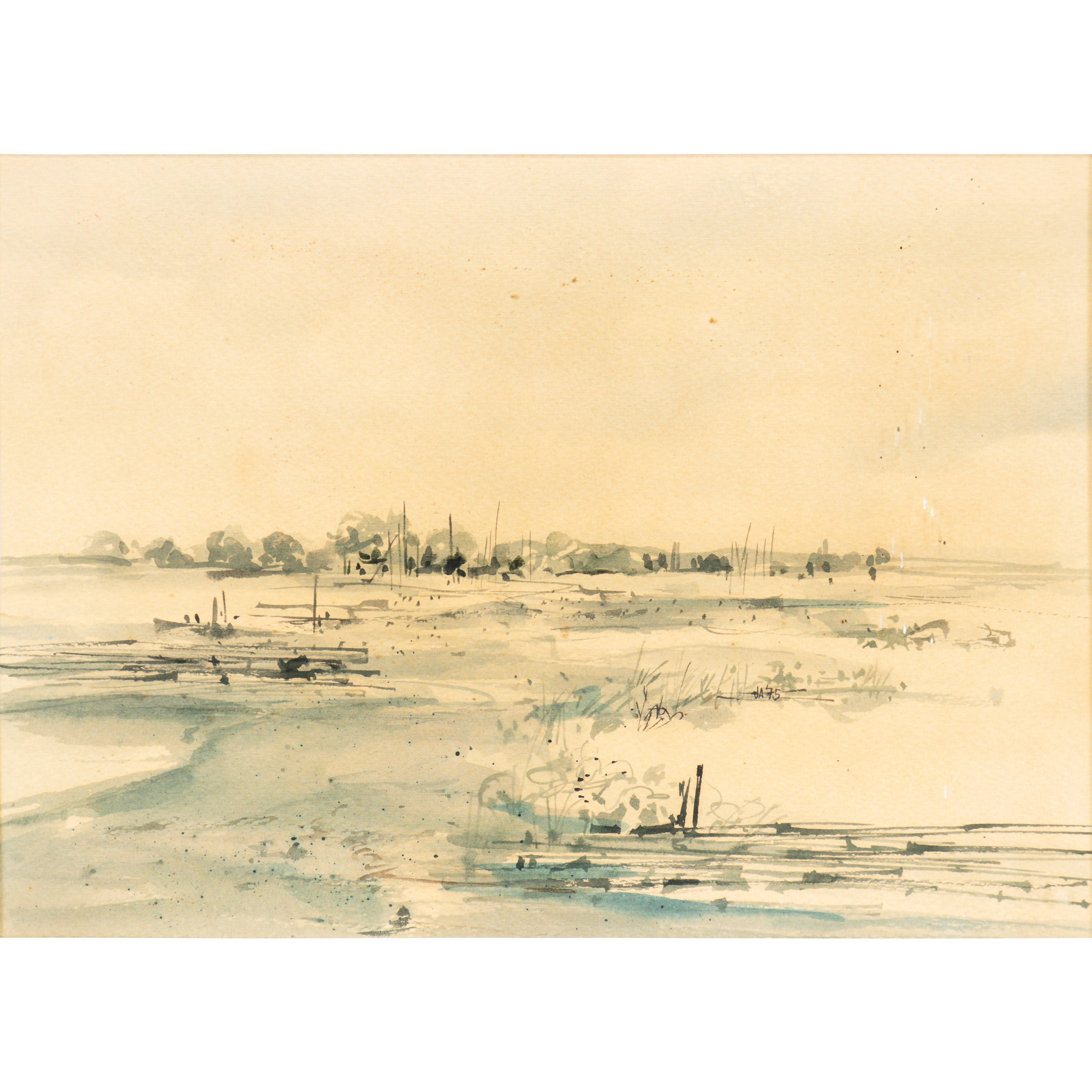 Angelito David (1936 - 2022) - Untitled (Shore)