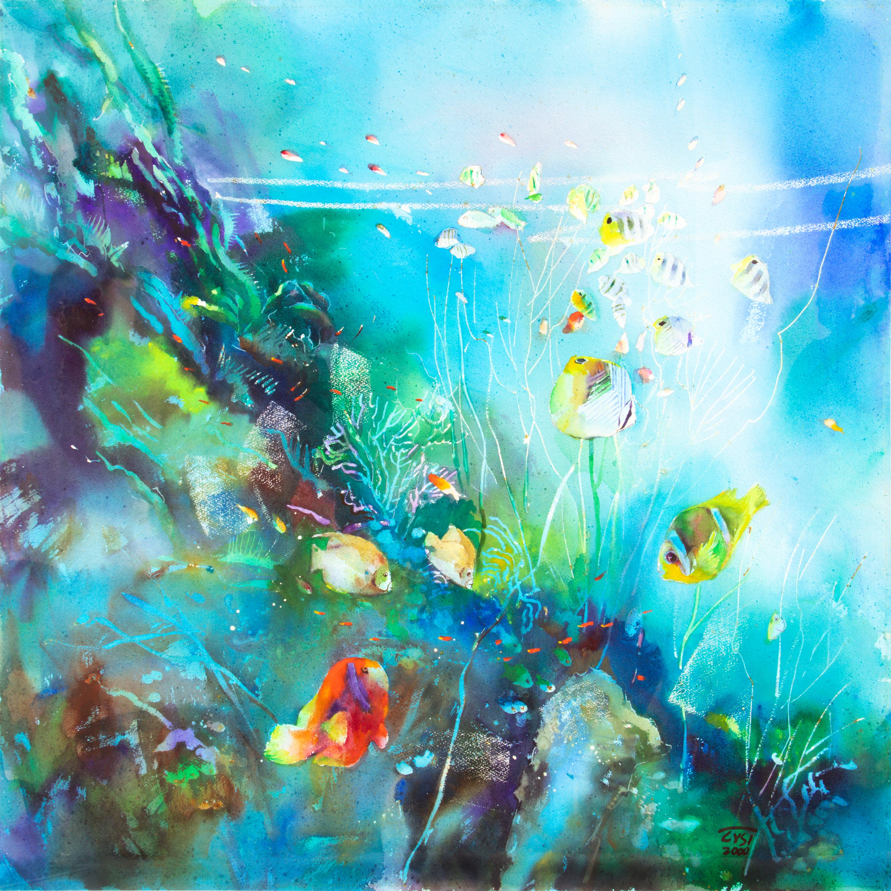 Rafael Cusi (b. 1950) - Untitled (Under the Sea)