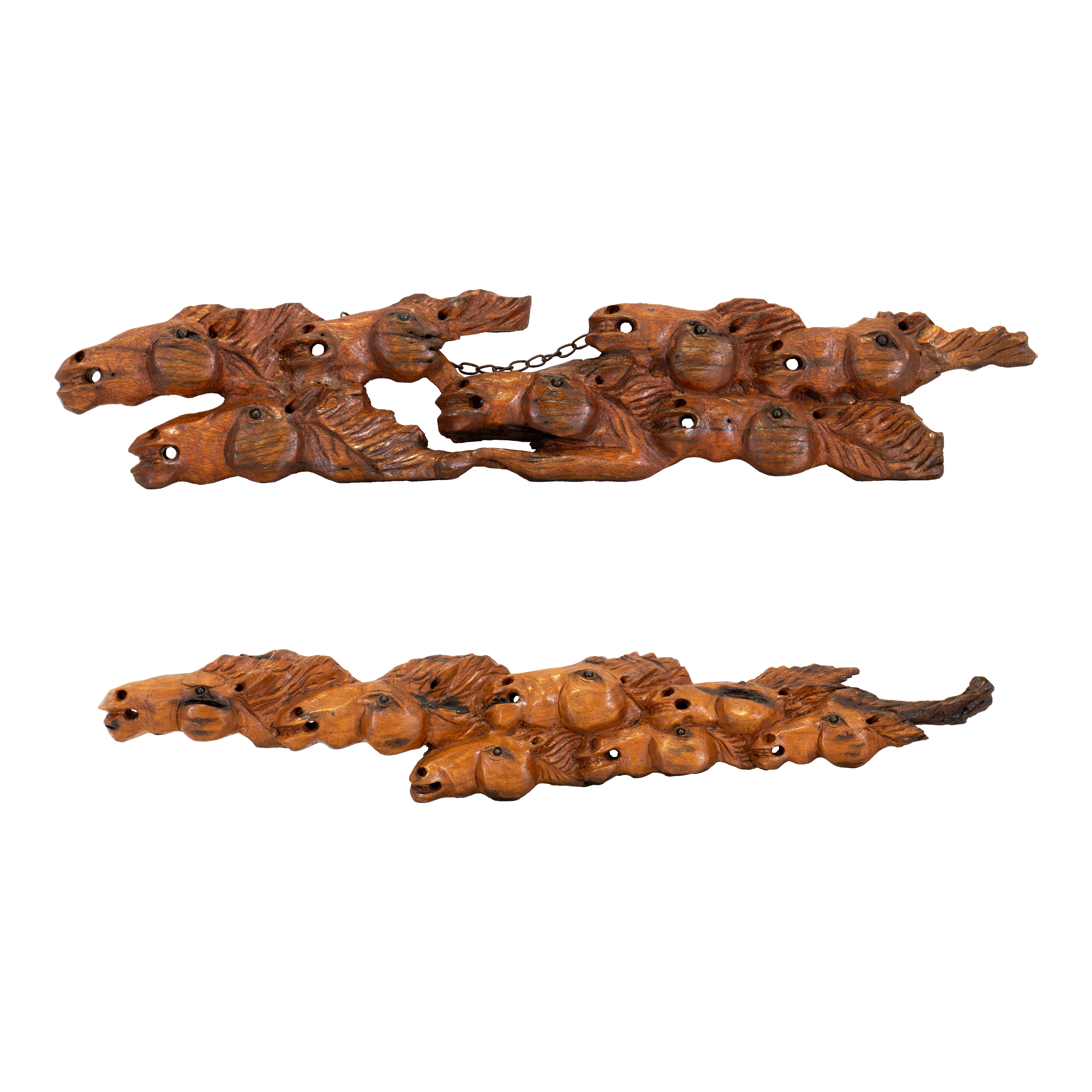 Rey Paz Contreras (b. 1950) - A lot of two sculptures ('Seven Horses')