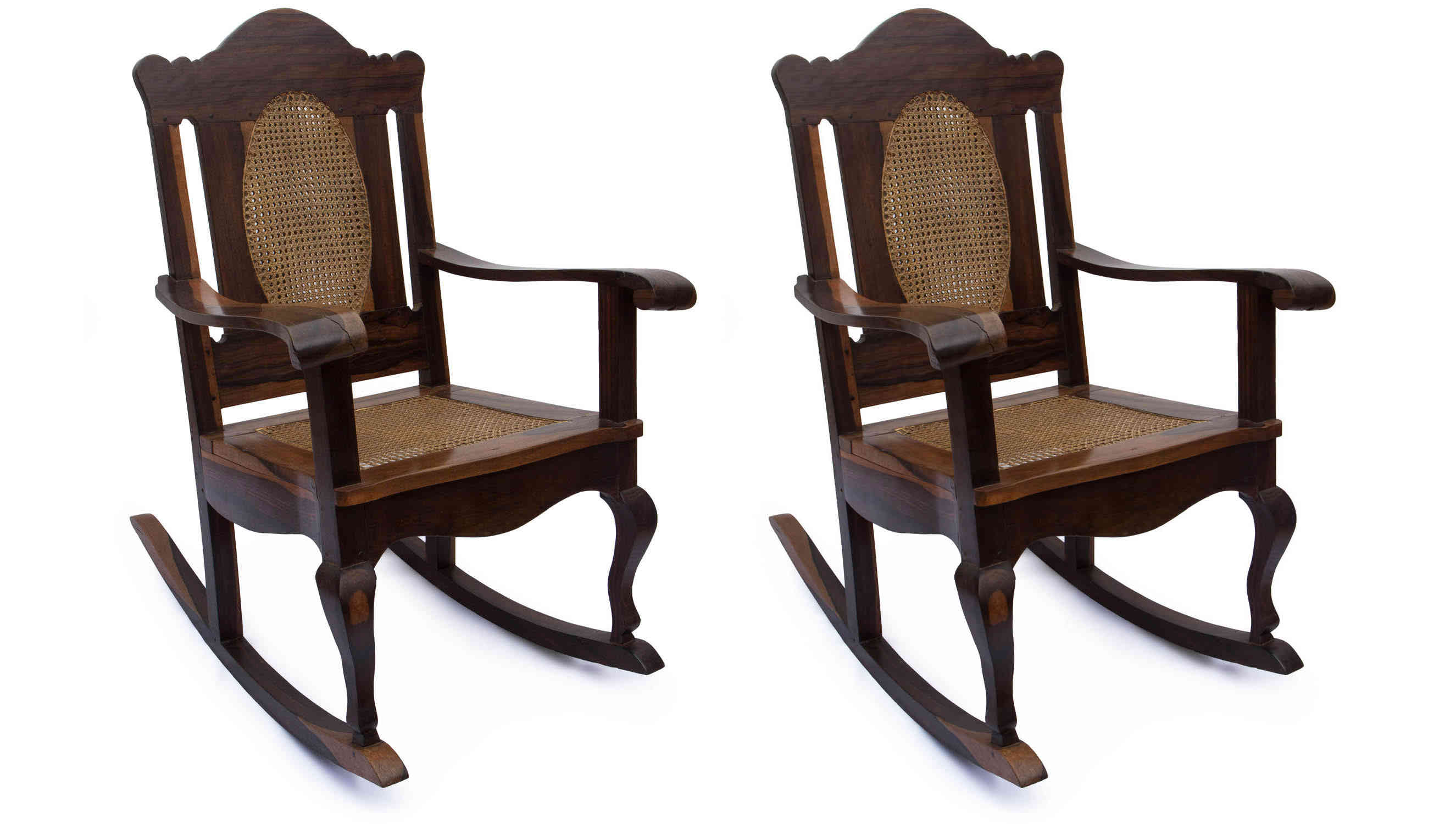 A pair of Kamagong rocking chairs - Sta. Maria, Bulacan