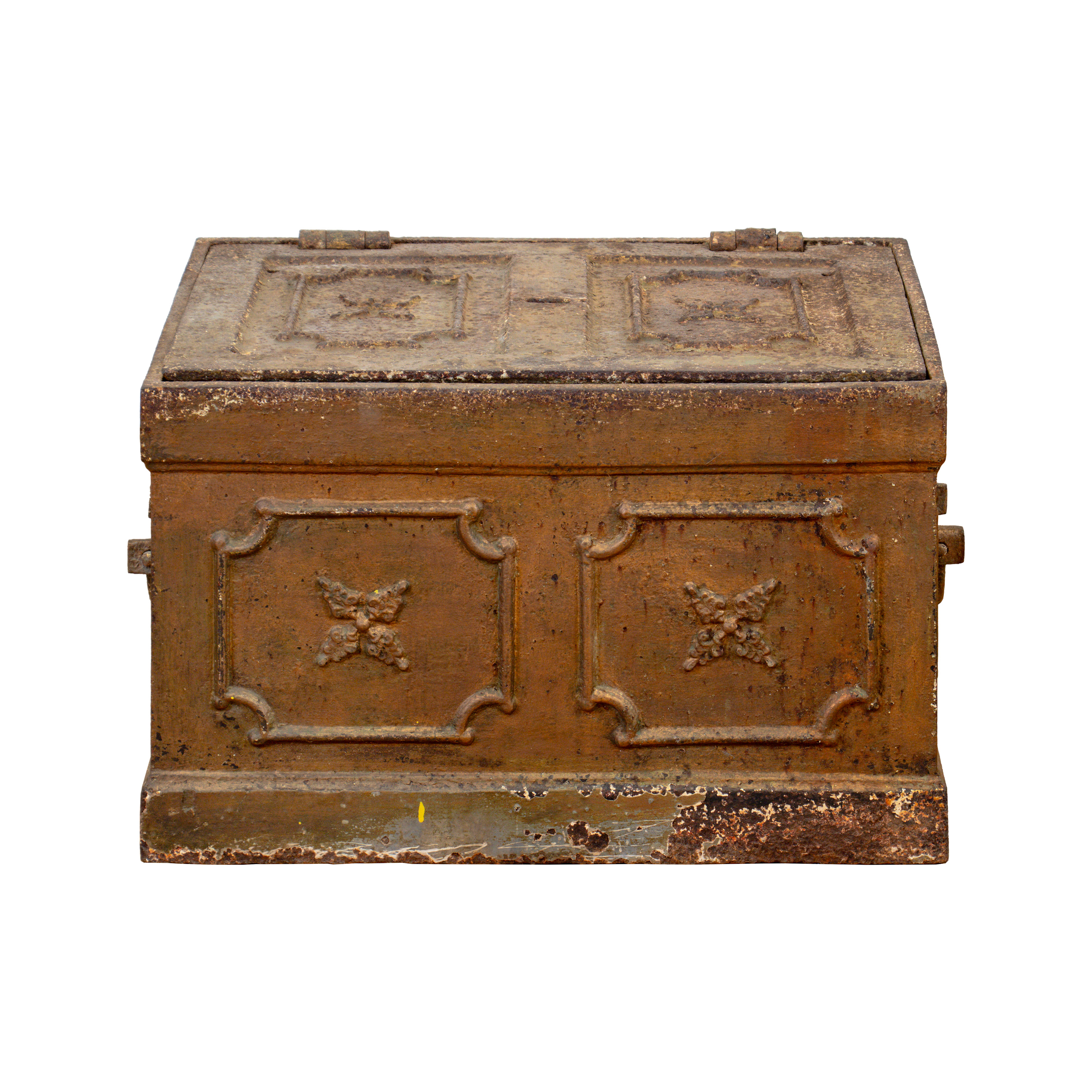 - A gilt caja de hierro / safe