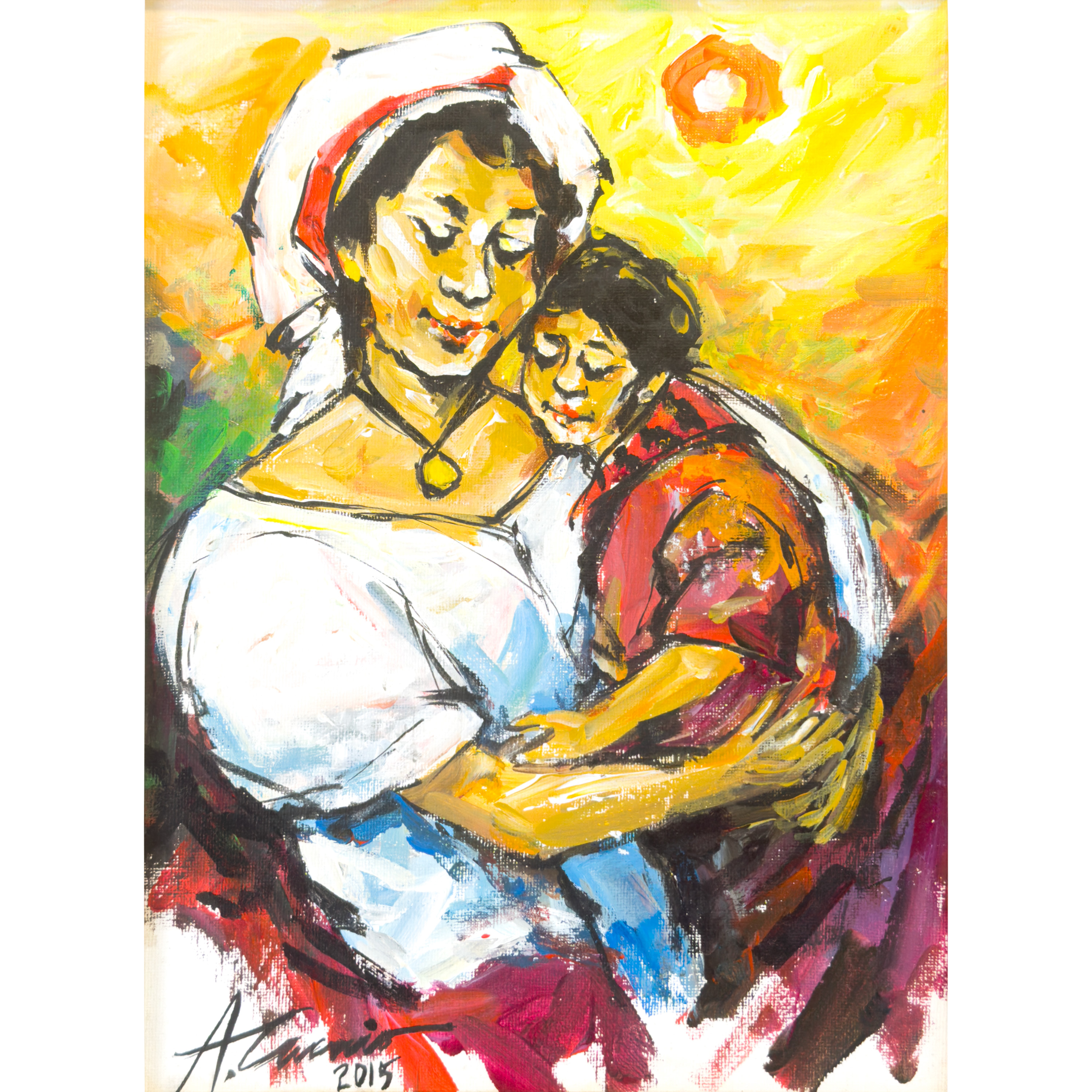 Angel Cacnio (1931 - 2005) - Mag-Ina