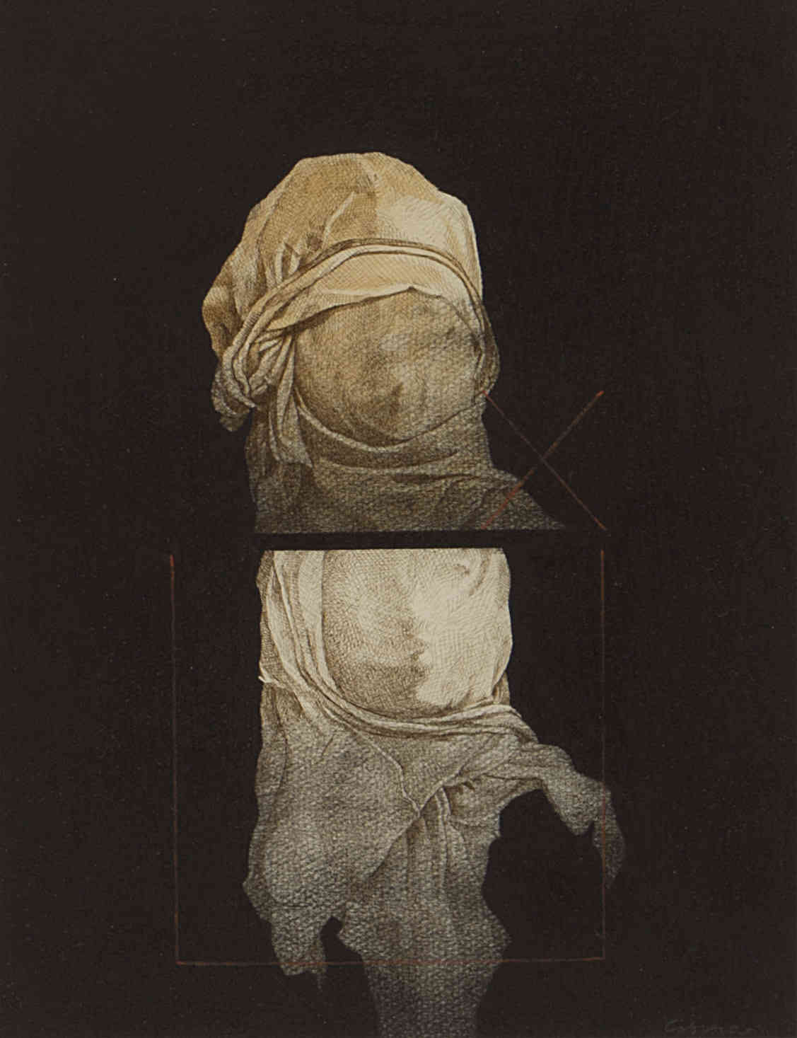 BenCab (b. 1942) - Draped Heads