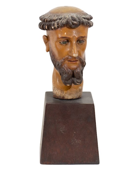 - A medium-sized head of San Francisco de Asis / St. Francis of Assisi ...