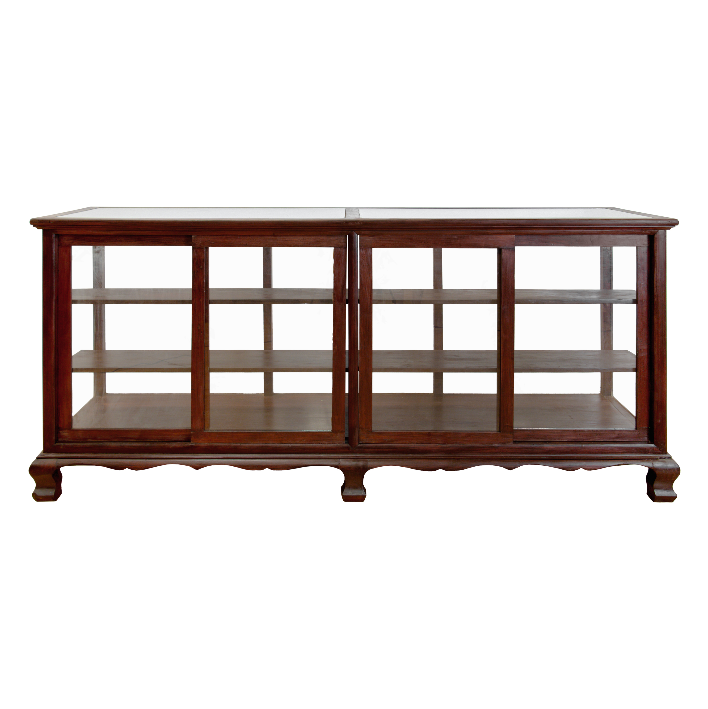- A store estante / glass display shelf case